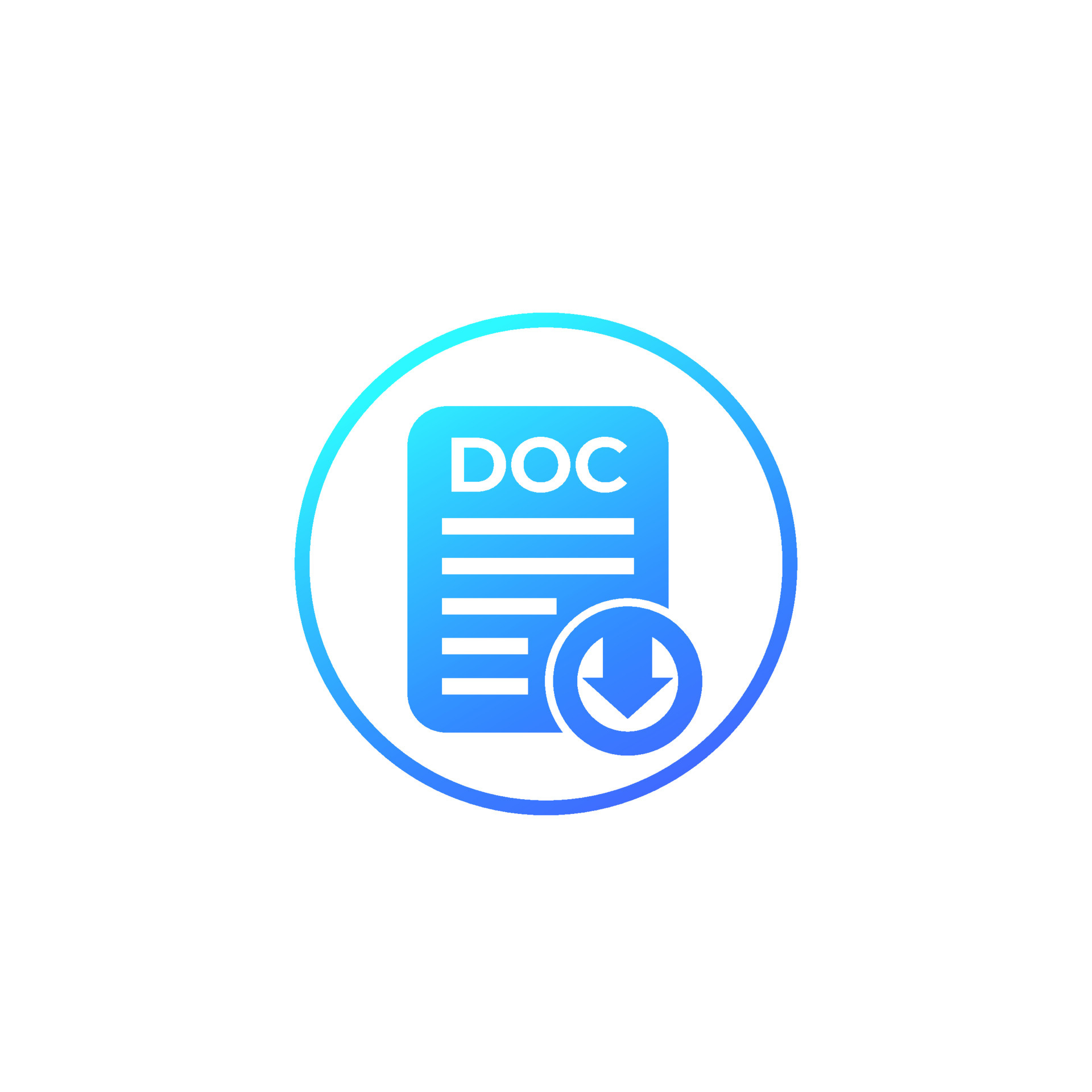 download doc file icon, vector 4508874 Vector Art at Vecteezy