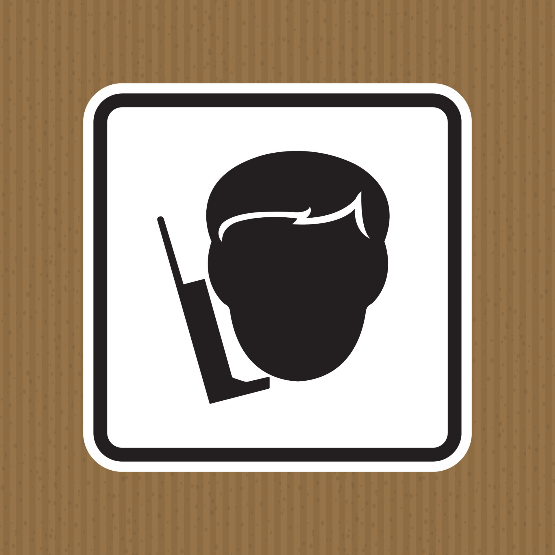 Walking Do Not Use Mobile Phone Symbol 4509461 Vector Art at Vecteezy