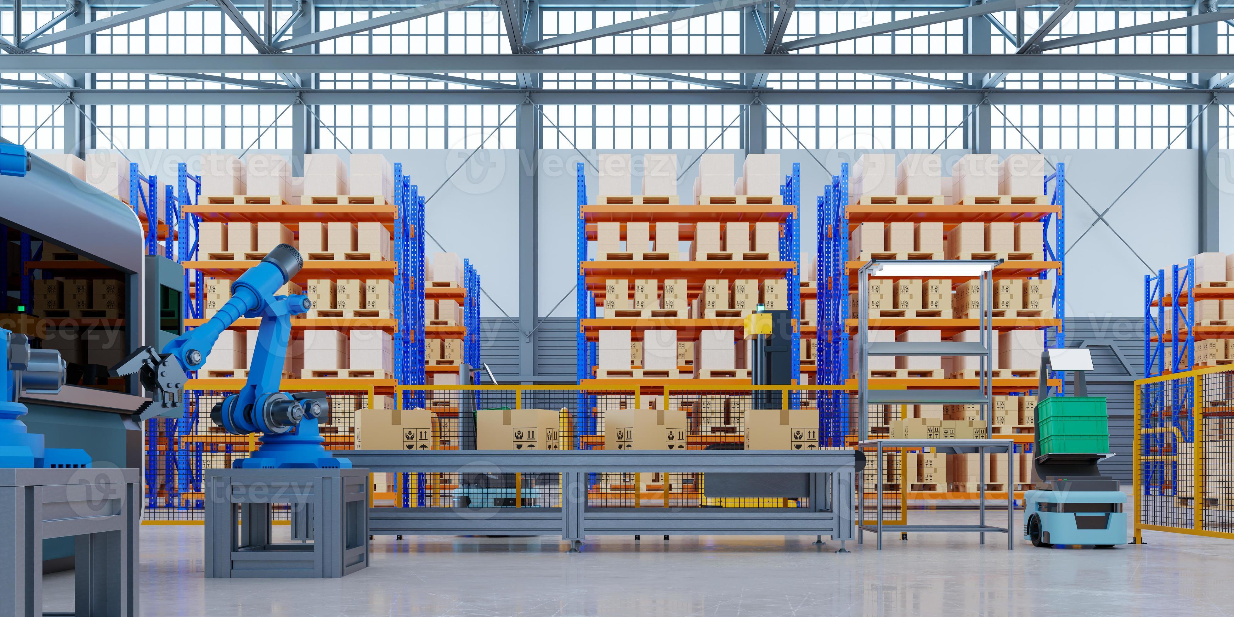 AGV robots efficiently sorting hundreds of parcels per hour. 4527517 ... AGV robots efficiently sorting hundreds of parcels per hour. 4527517 ...