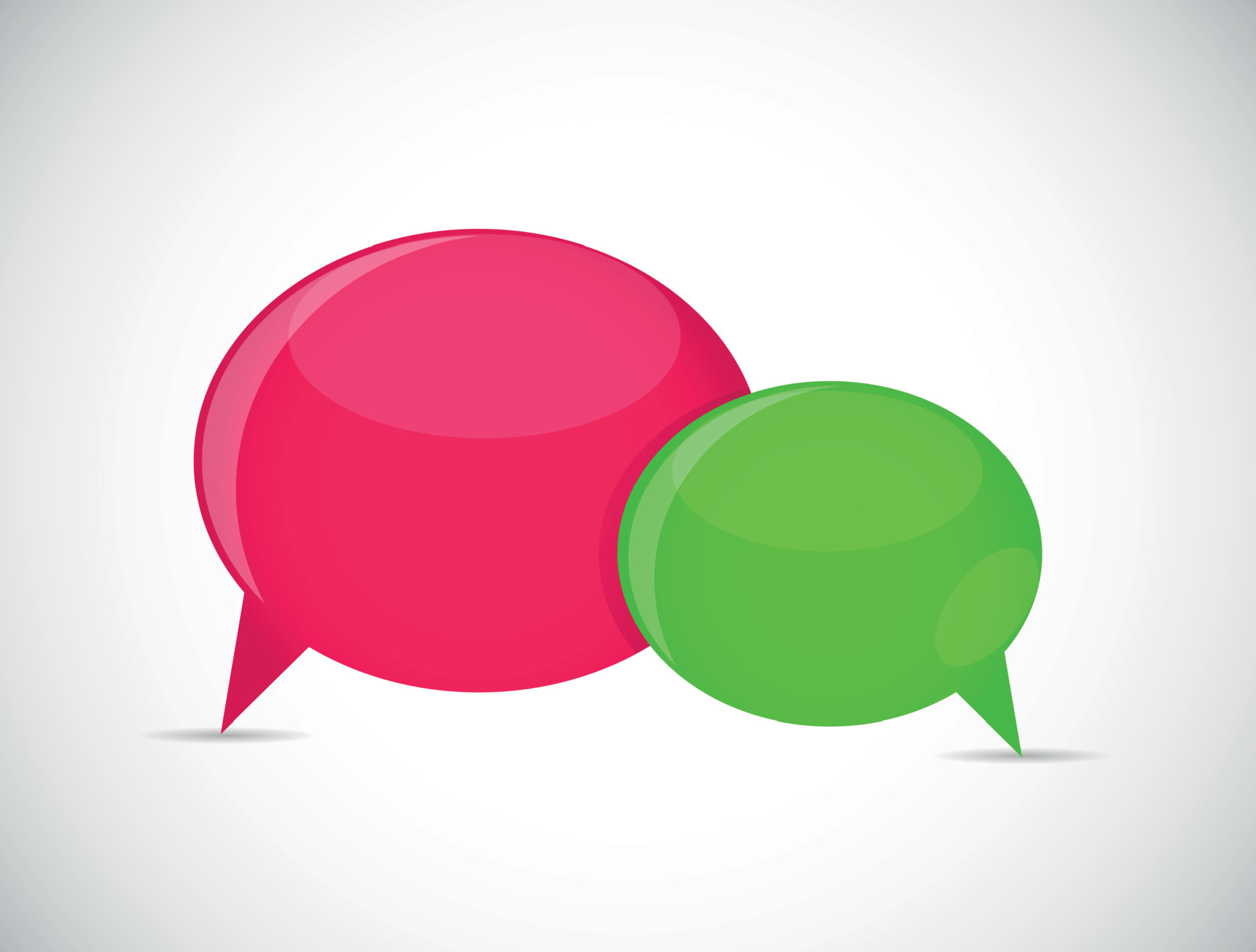 Speech Bubbles Vector Illustration 4546252 Vector Art at Vecteezy