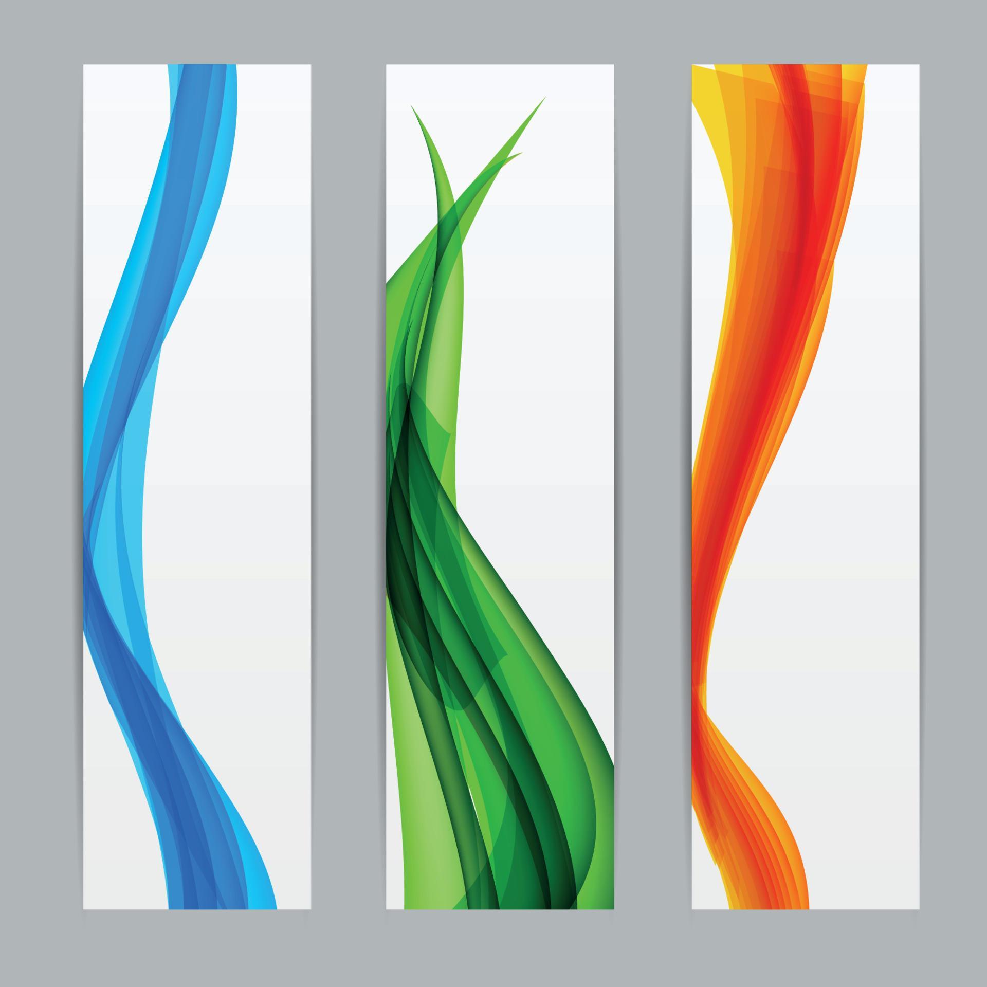 Abstract Colored Wave Background. Vector Illustration 4546363 Vector ...