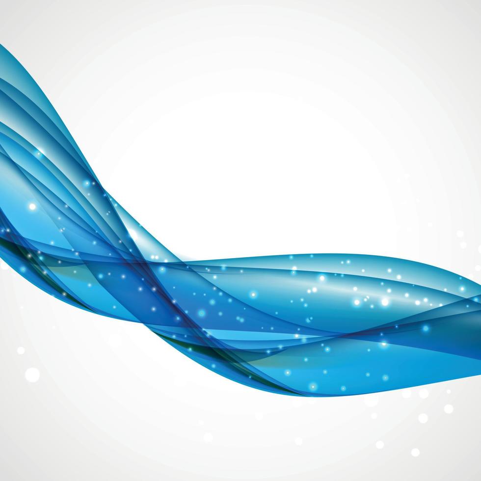 Abstract Colored Wave Background. Vector Illustration 4546399 Vector ...