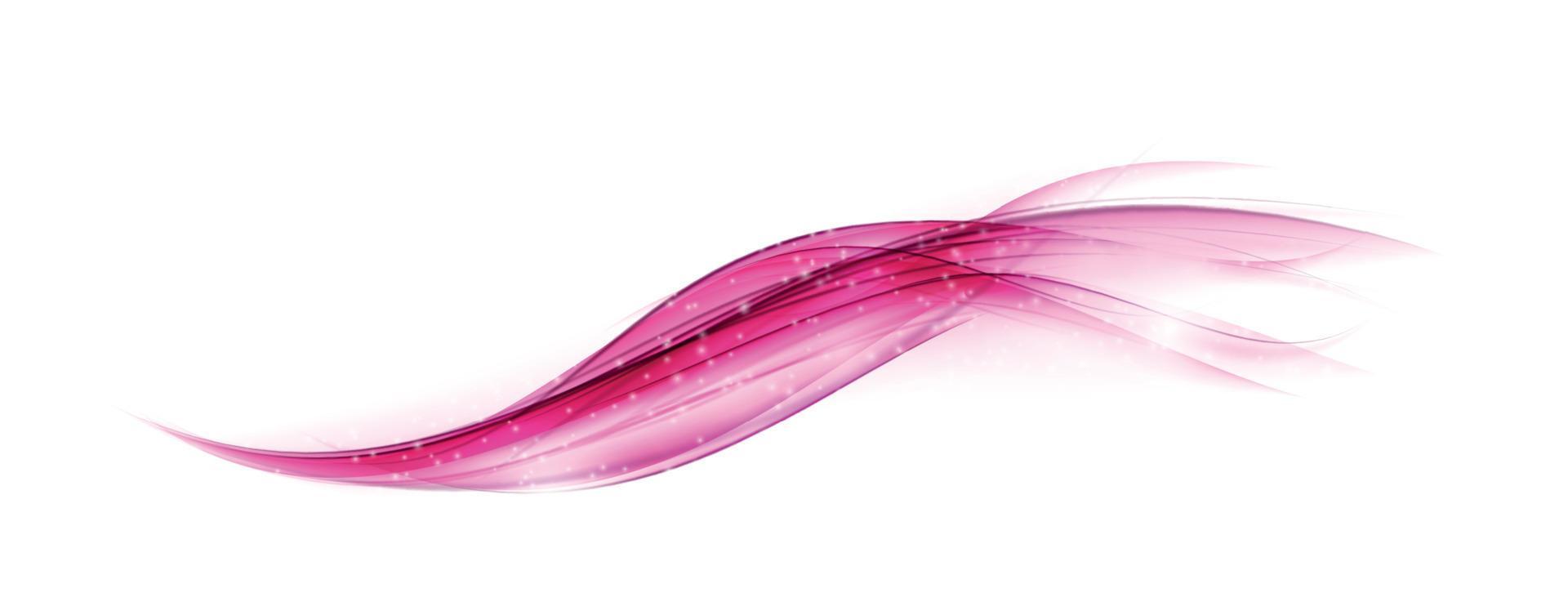 Abstract Pink Wave on Background. Vector Illustration 4550114 Vector ...
