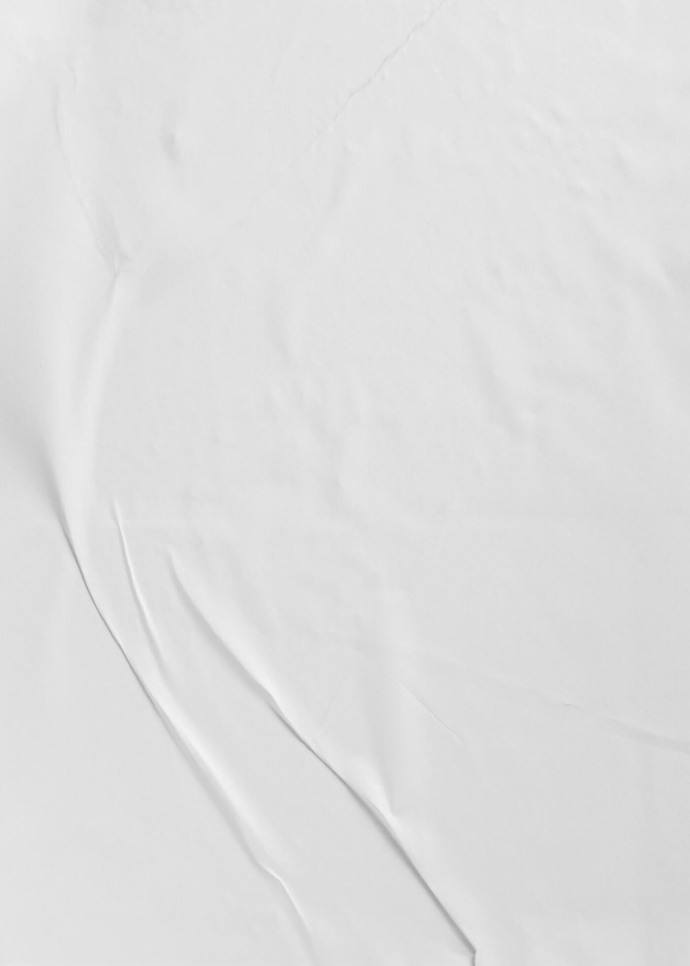 Glued Paper For Poster Texture Blank White Crumpled And Wrinkled Paper Glued Paper For Poster Texture Blank White Crumpled And Wrinkled Paper