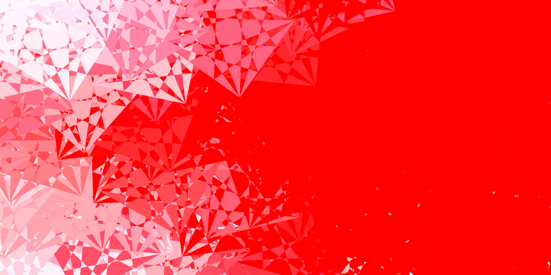 Light Red vector pattern with polygonal shapes. 4552503 Vector Art at ...