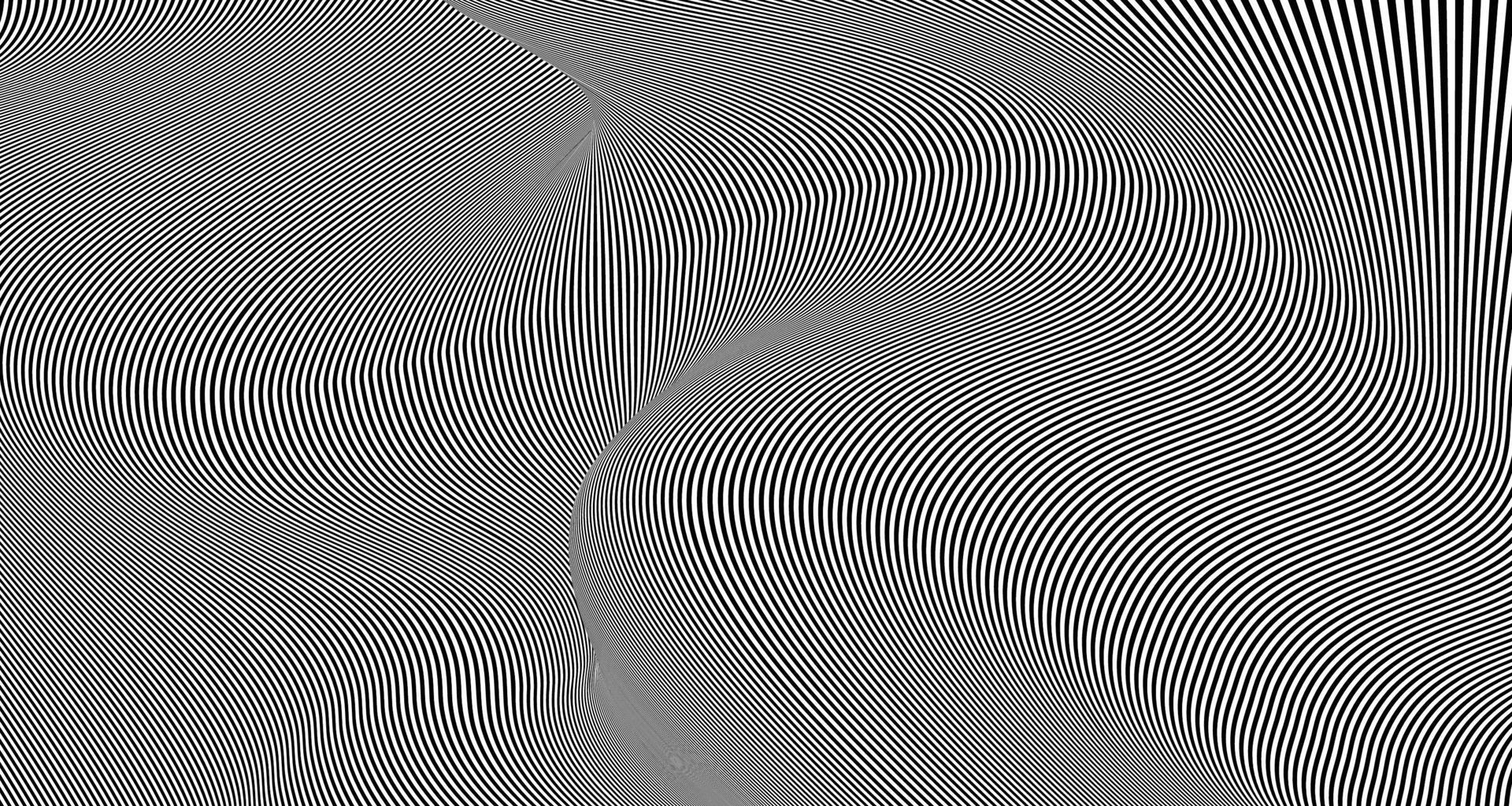 Abstract black and white style of line pattern template artwork ...
