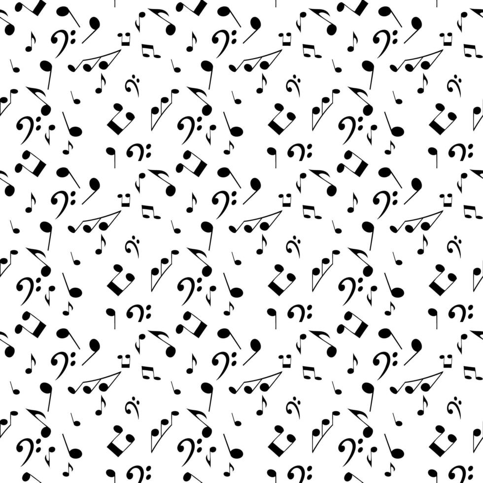 Abstract Music Seamless Pattern Background. Vector Illustration ... Abstract Music Seamless Pattern Background. Vector Illustration ...