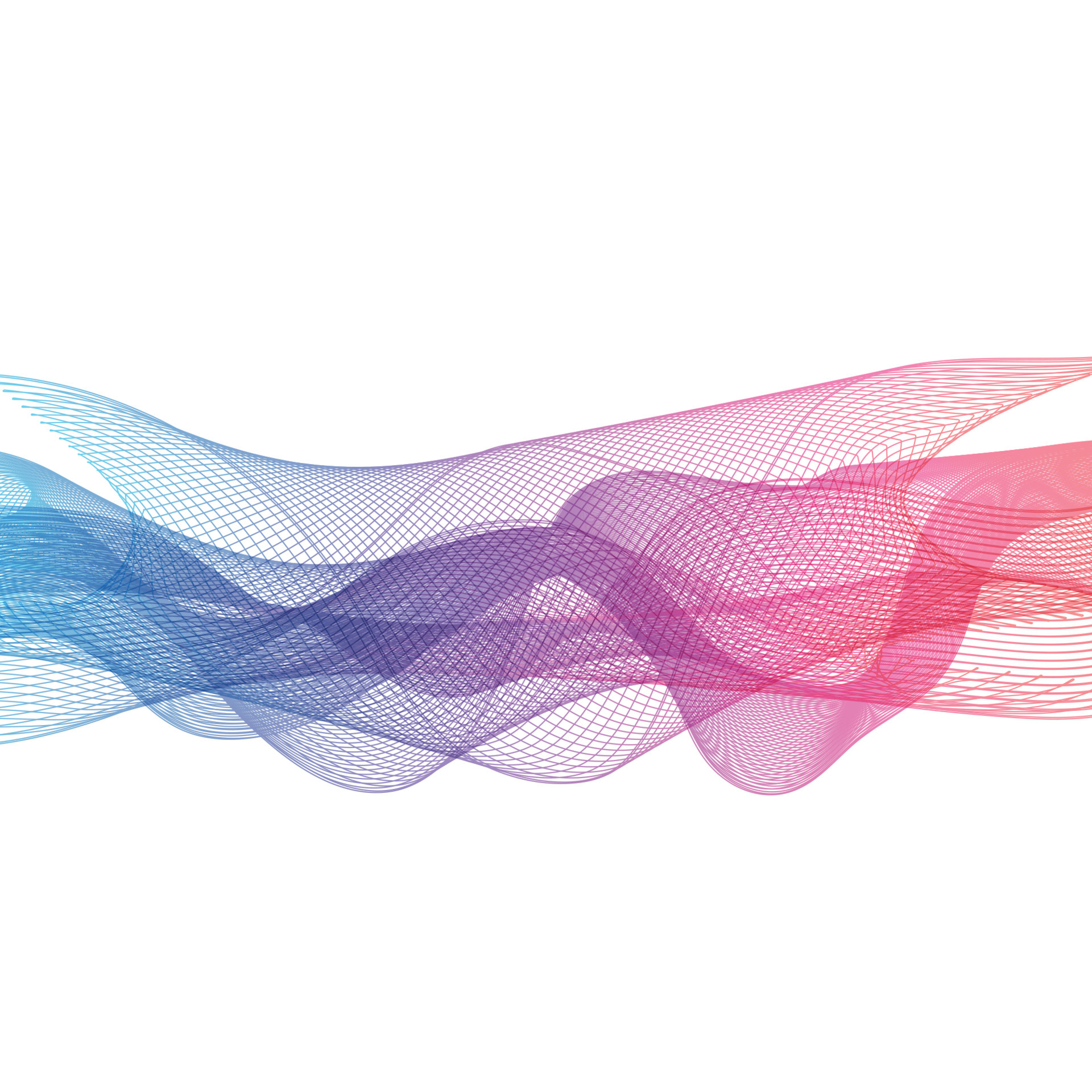 Abstract Colored Wave on Background. Vector Illustration. 4553920 ...