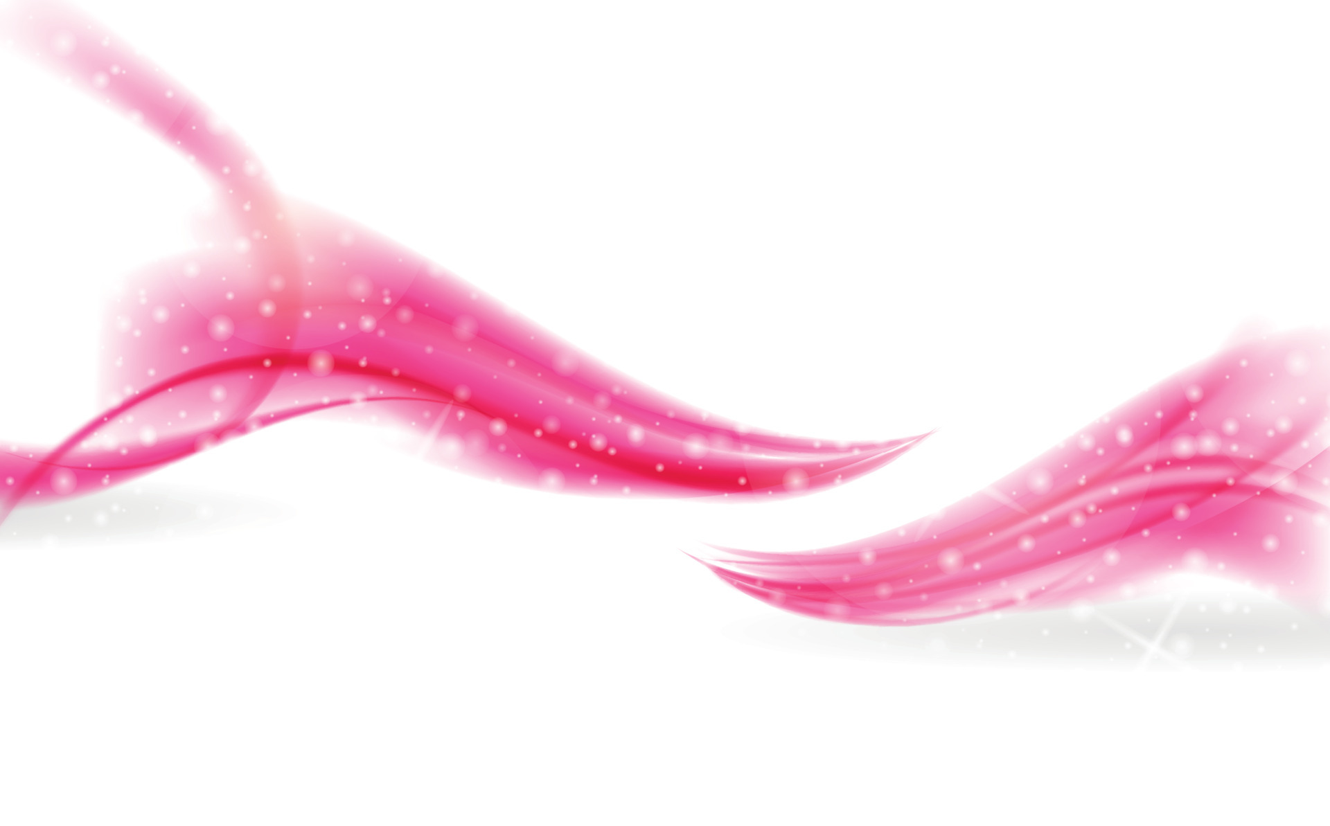 Abstract Pink Wave on White Background. Vector Illustration. 4562861 ...