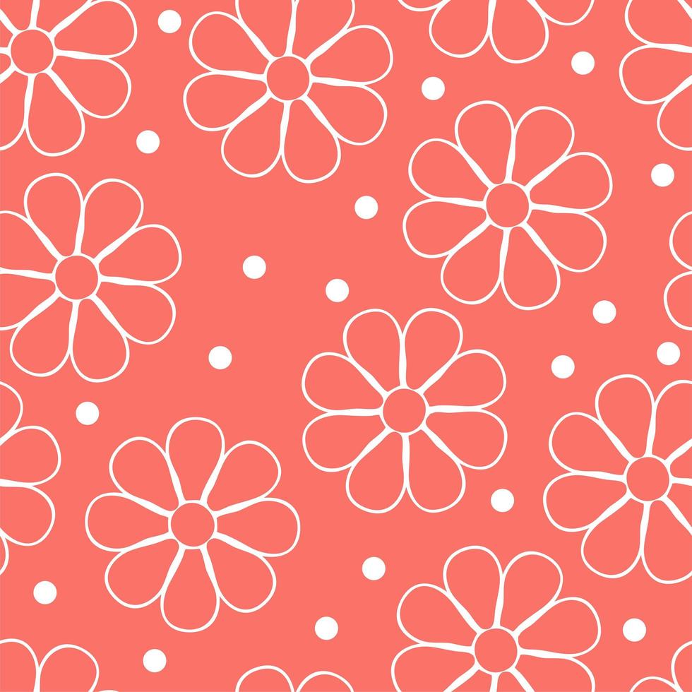 Vector seamless pattern background in trendy color of 2019 4567419 ...