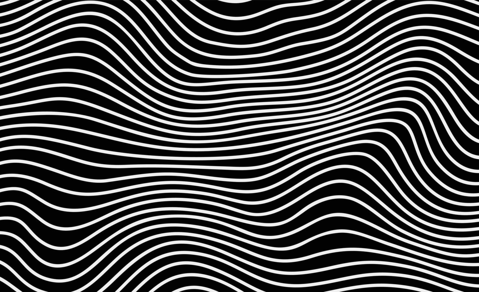 Wave Lines Pattern Abstract Background. Vector 4572029 Vector Art at ...