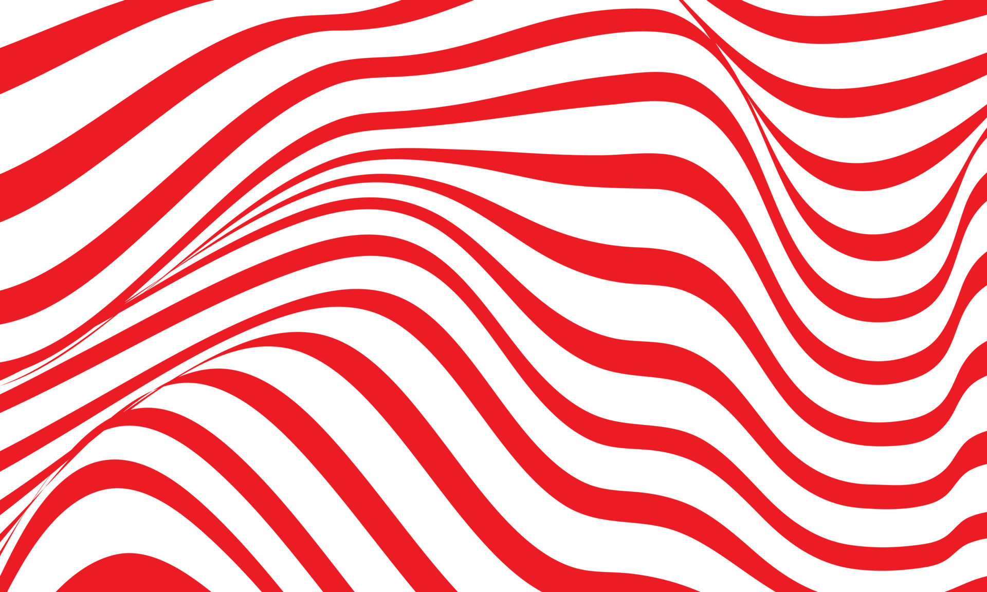Abstract stripe background in red and white with wavy lines pattern ... Abstract stripe background in red and white with wavy lines pattern ...