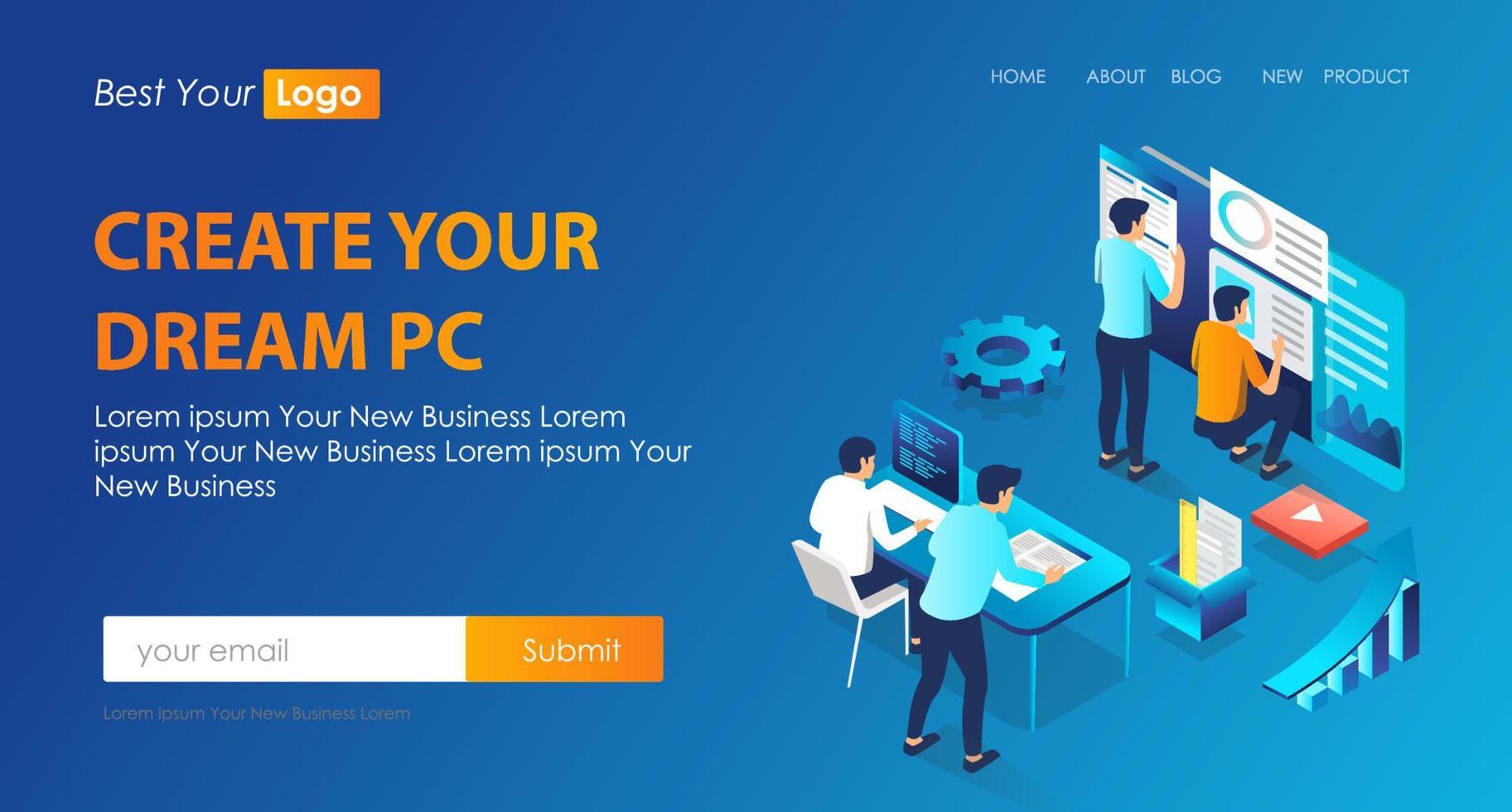 Creatively arrange the appearance of the web and blog for email seo ...