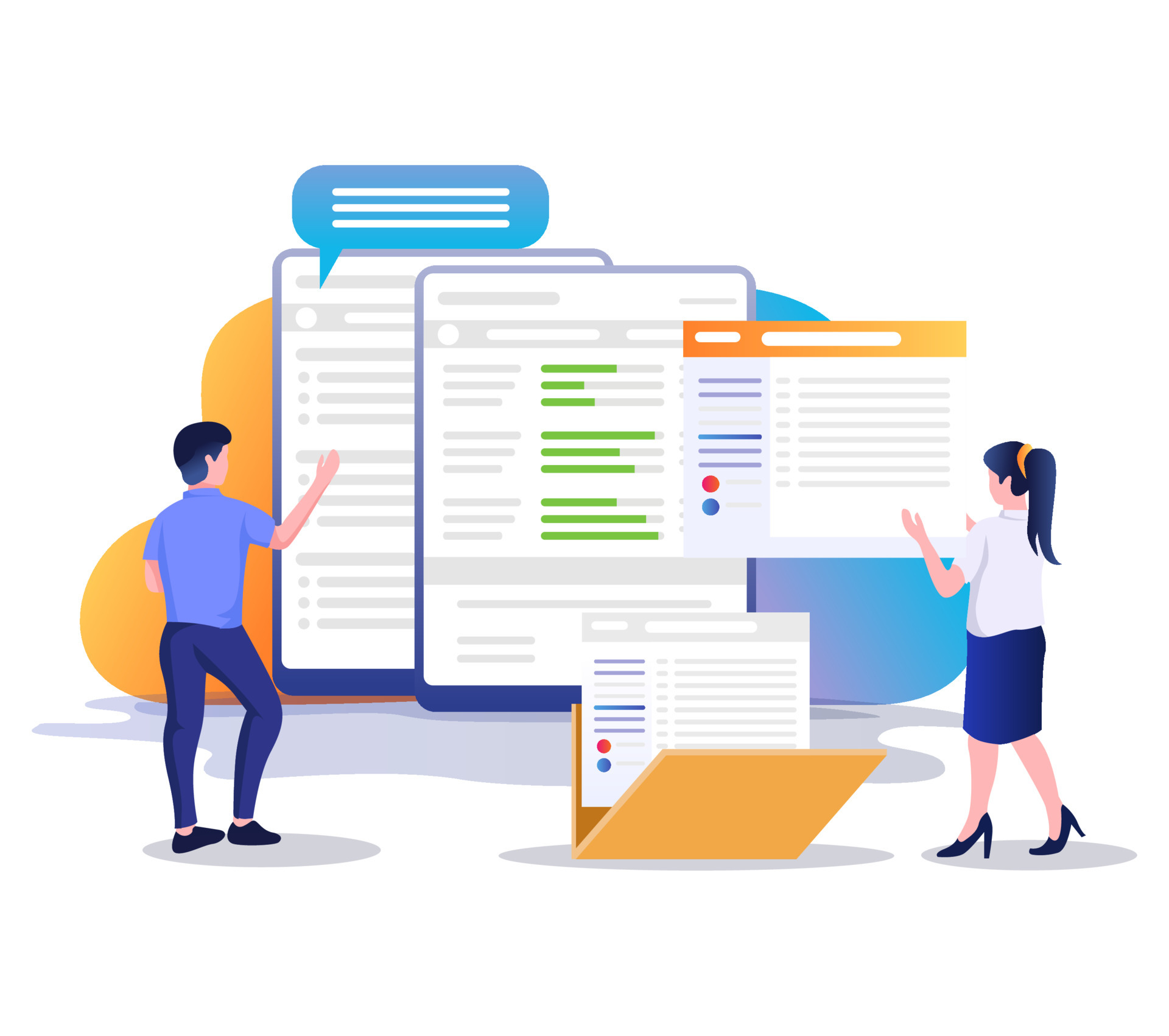 Report Vector Art, Icons, and Graphics for Free Download