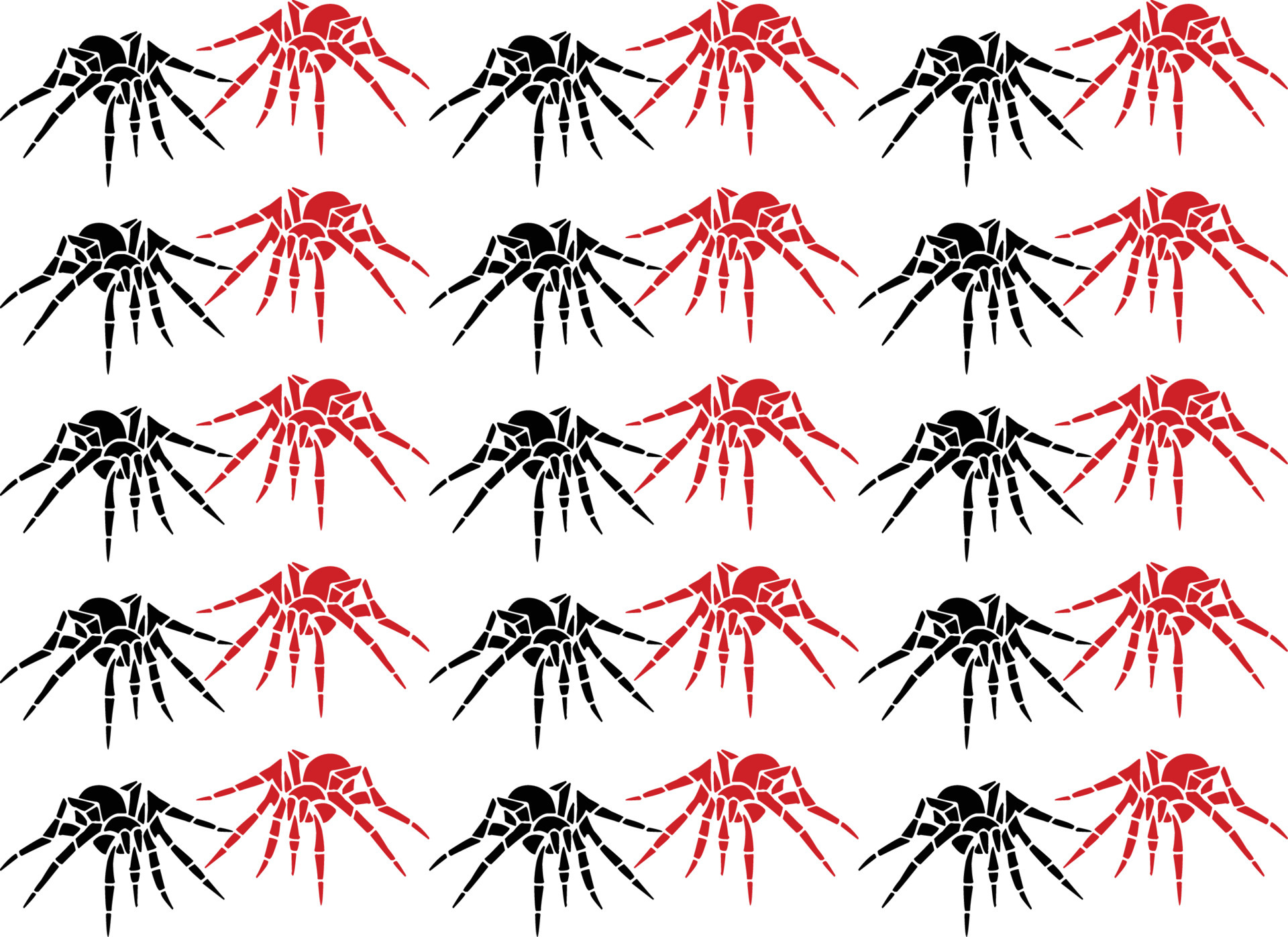 spider pattern collection 4579502 Vector Art at Vecteezy