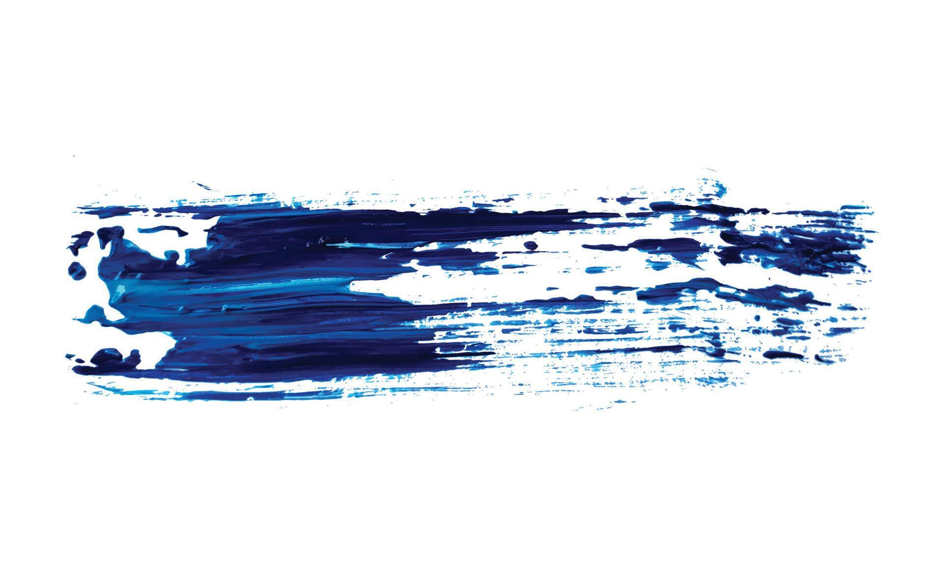 Scratches of paint brush on isolated background. set of abstract paint ...