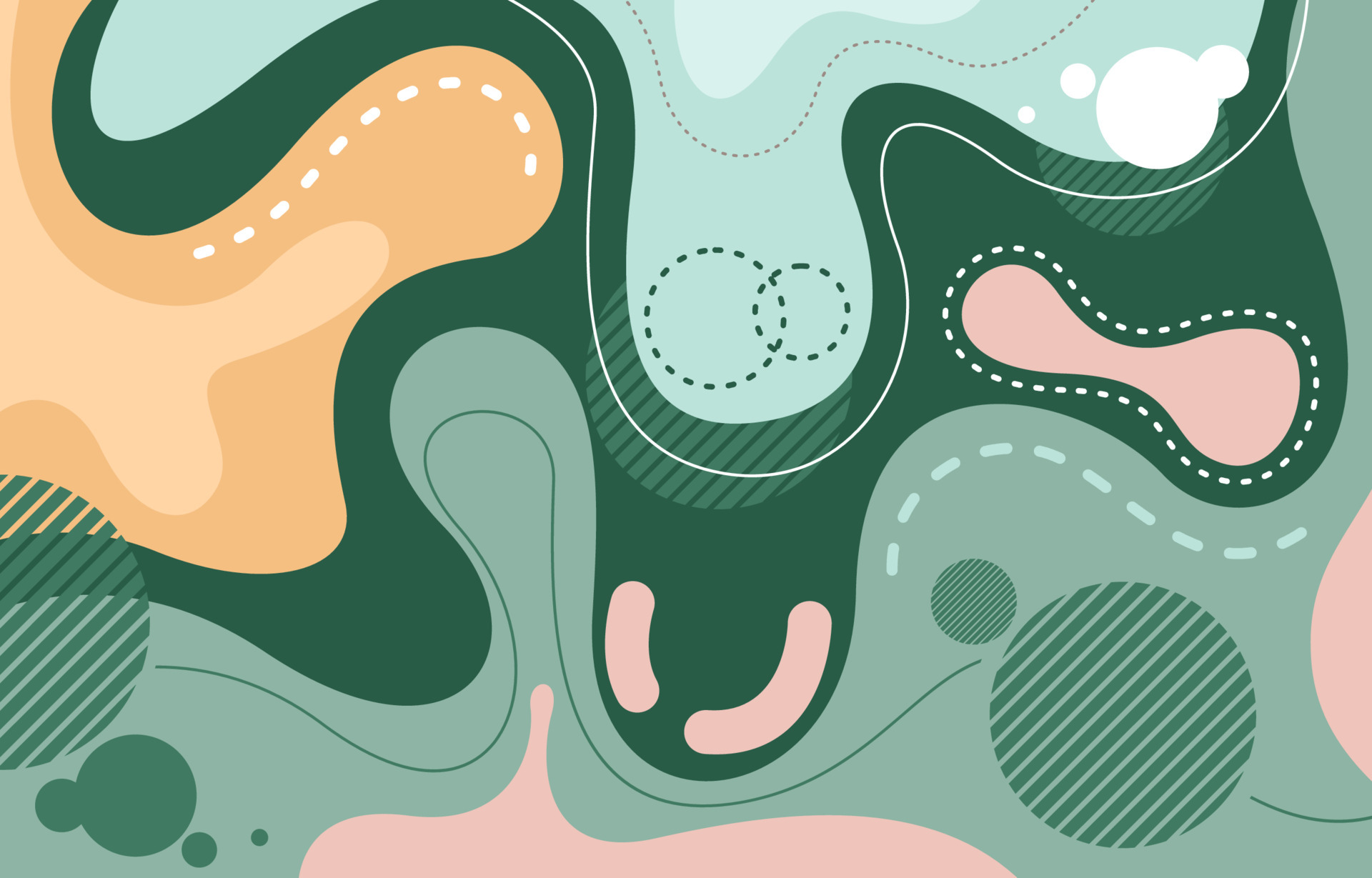 Abstract Flat Wave Geometric Background 4594718 Vector Art at Vecteezy