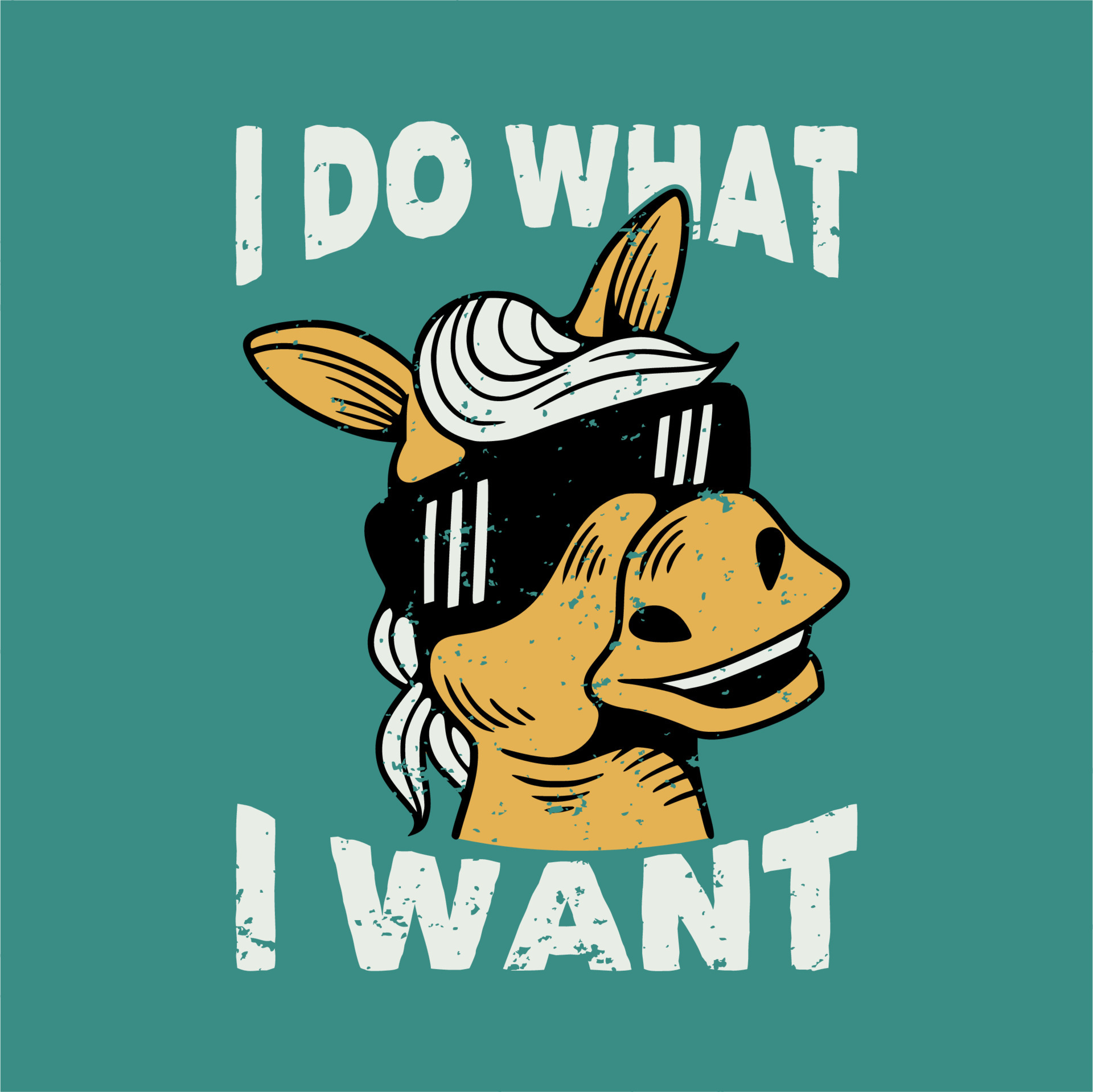 Vintage Slogan Typography I Do What I Want Cool Horse For T Shirt vintage-slogan-typography-i-do-what-i-want-cool-horse-for-t-shirt