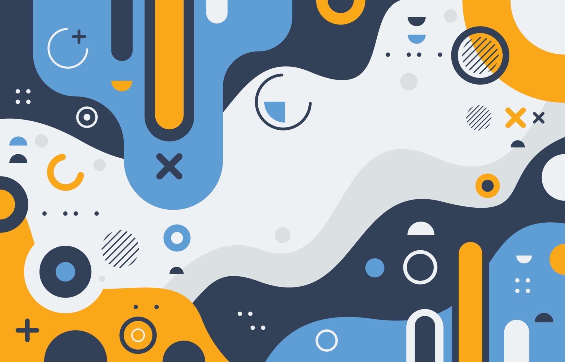 Flat Geometric Abstract Background 4606324 Vector Art at Vecteezy