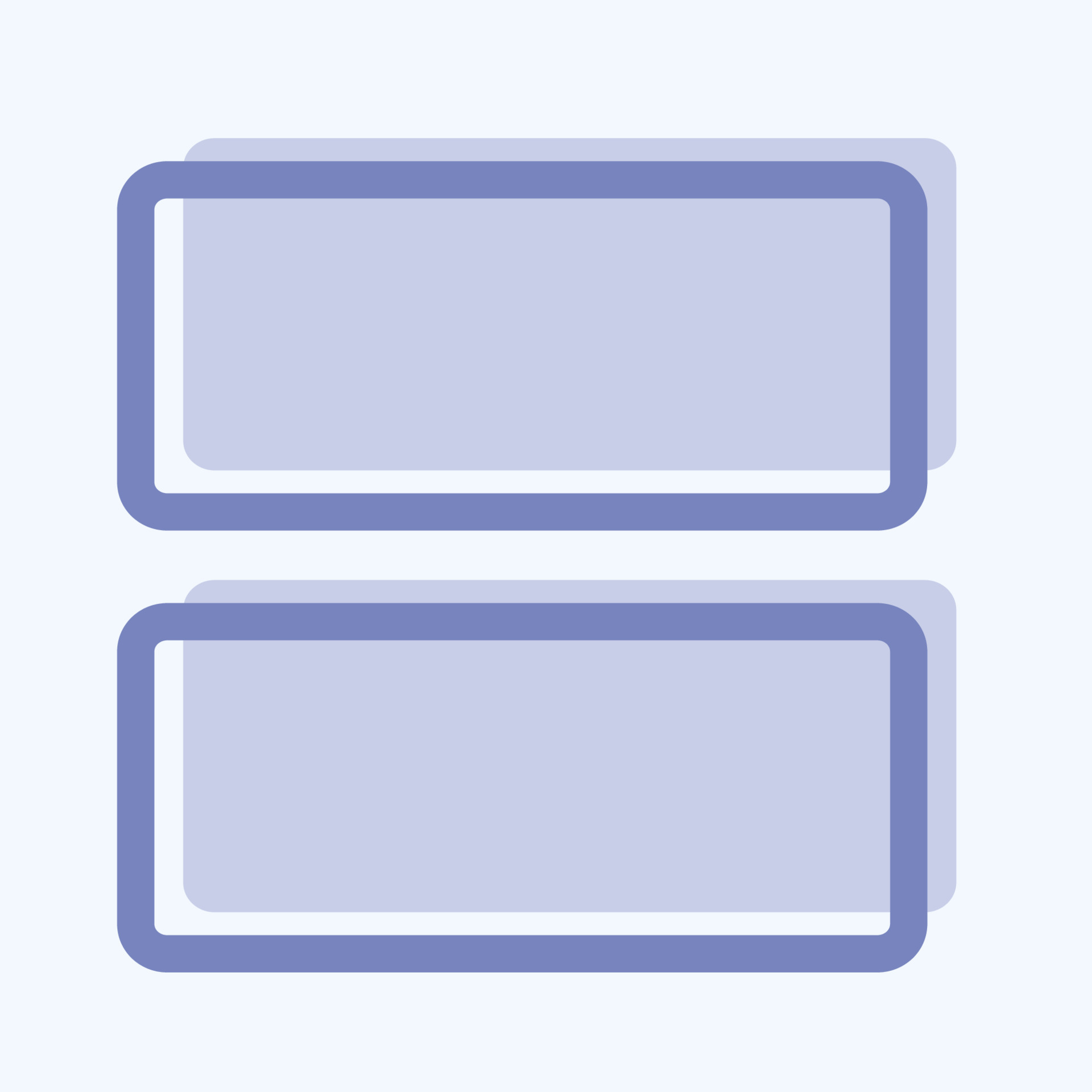 Icon View Array - Two Tone Style - Simple illustration,Editable stroke ...