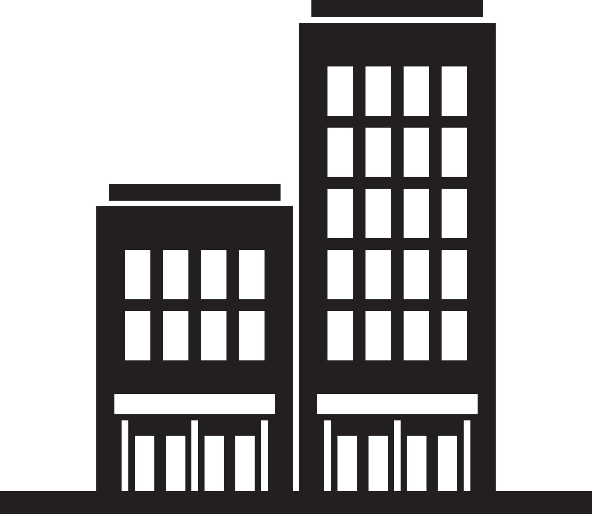 icono de vector de edificio 4607606 Vector en Vecteezy