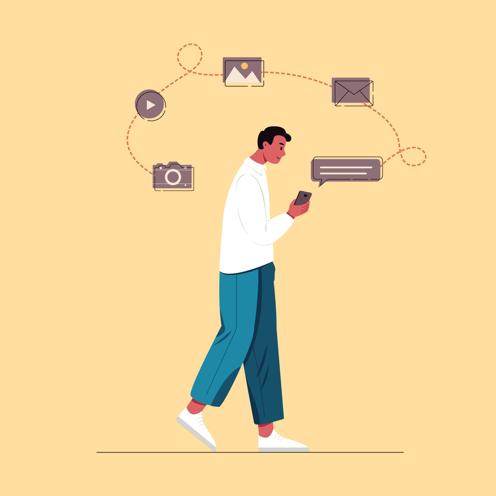 Flat Character Vector Art Icons And Graphics For Free Download
