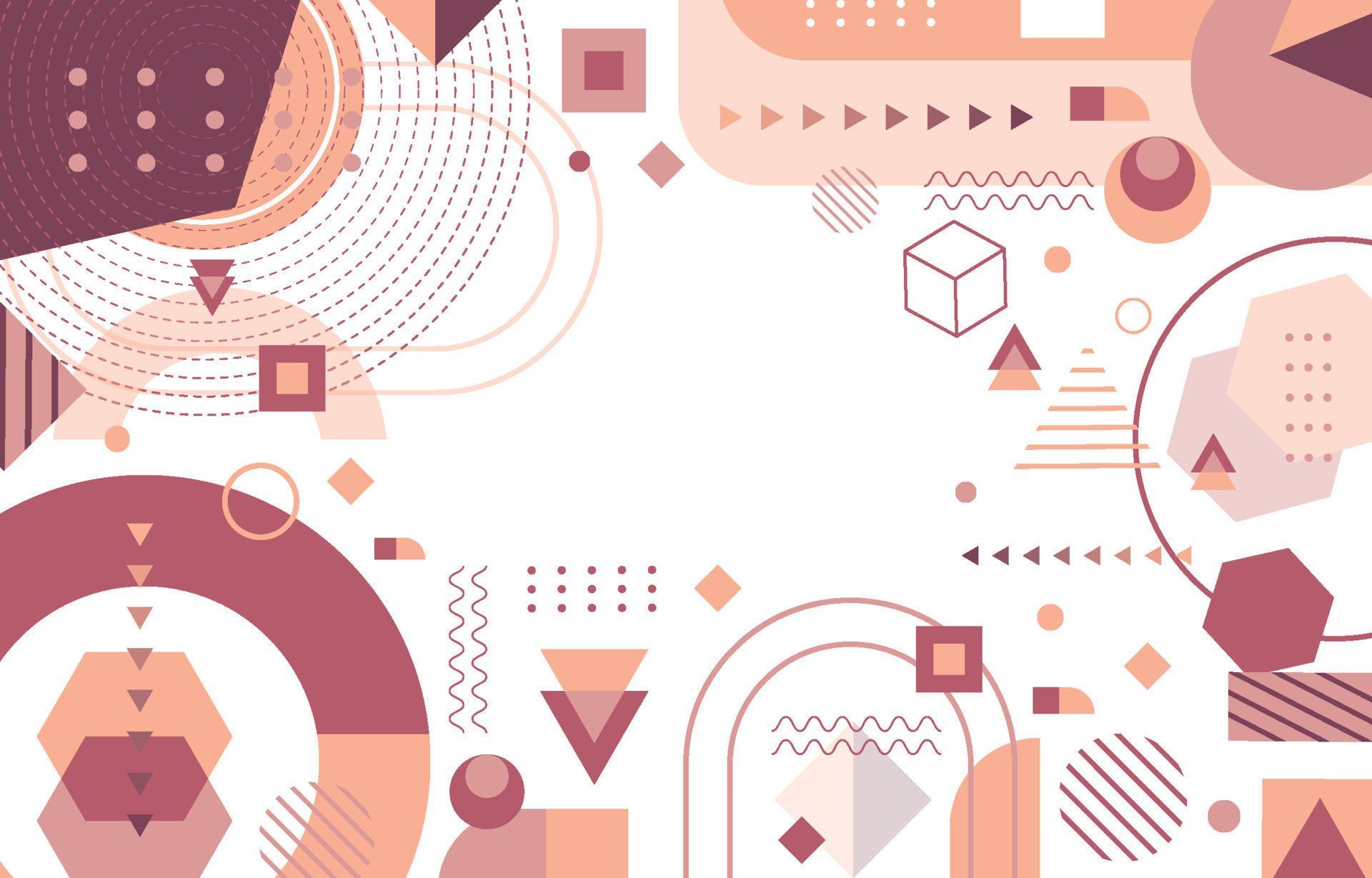 Abstract Flat Geometric 4631518 Vector Art at Vecteezy