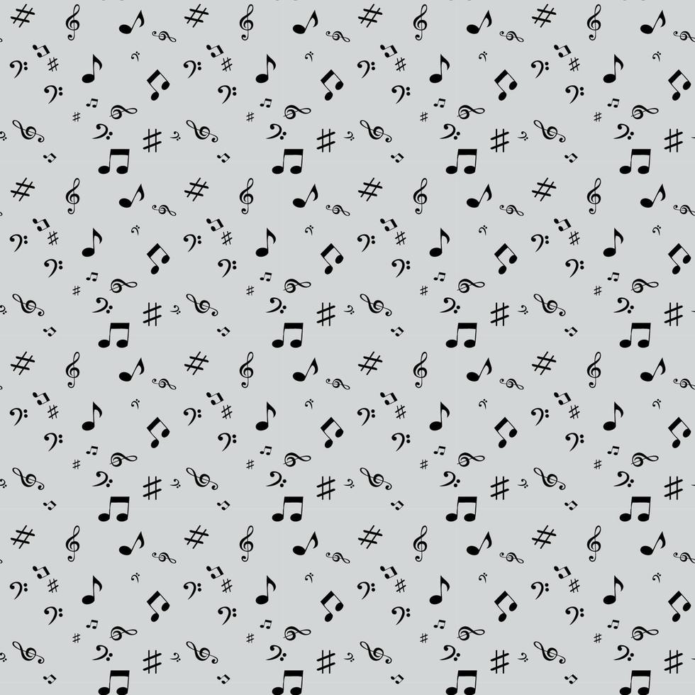 Abstract music seamless pattern background vector illustration f ... Abstract music seamless pattern background vector illustration f ...