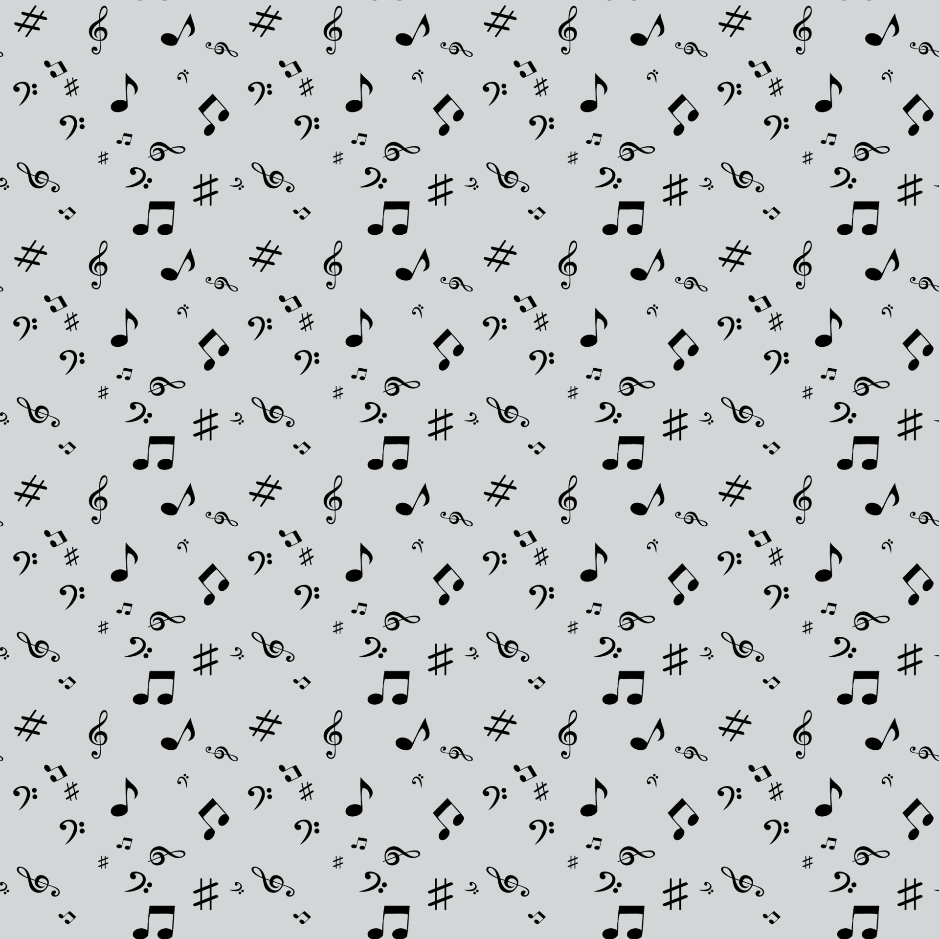 Abstract music seamless pattern background vector illustration f ... Abstract music seamless pattern background vector illustration f ...
