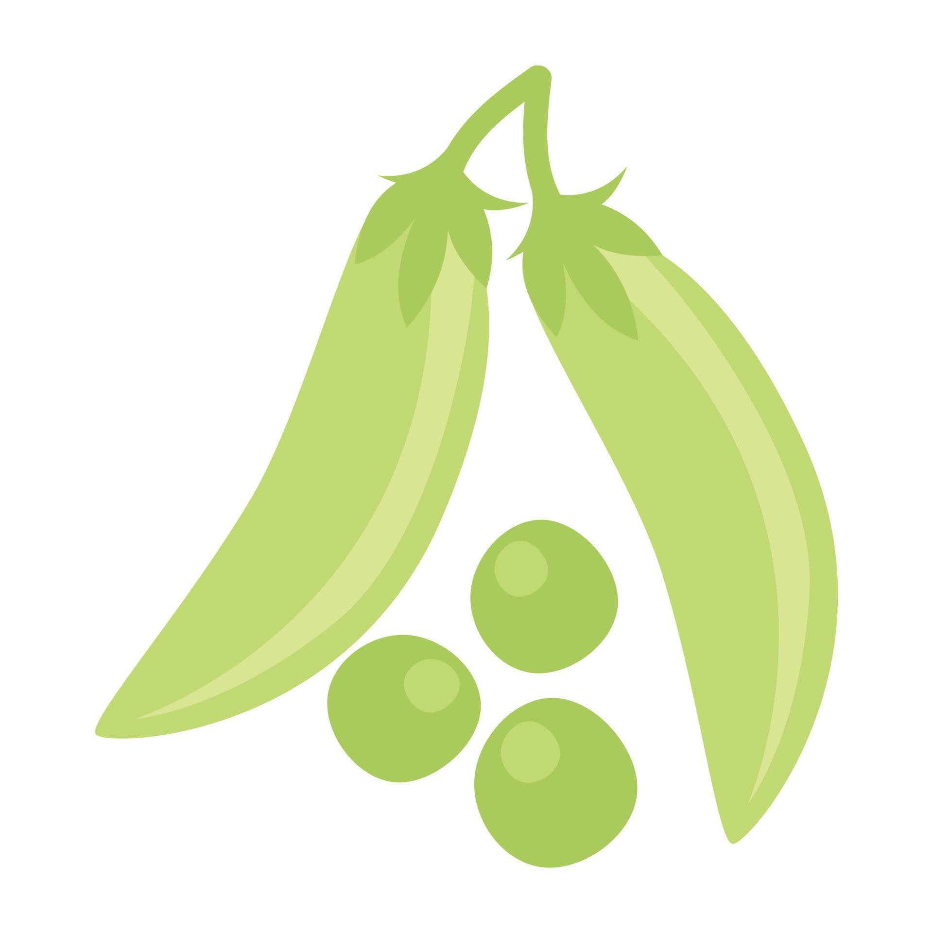 Trendy Peas Concepts 4635166 Vector Art at Vecteezy