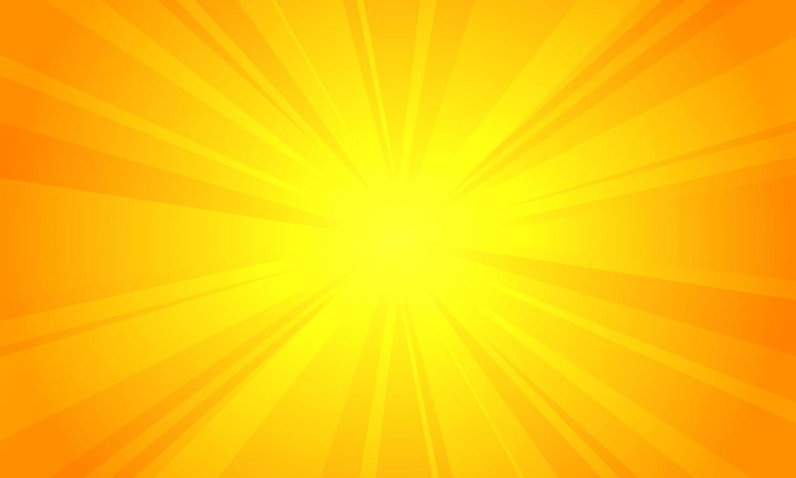 Yellow Sunburst Background Vector Illustration 4638346 Vector Art At