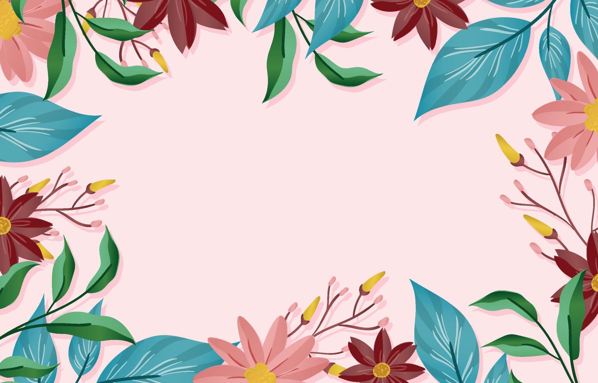 Spring Floral Background 4645964 Vector Art at Vecteezy