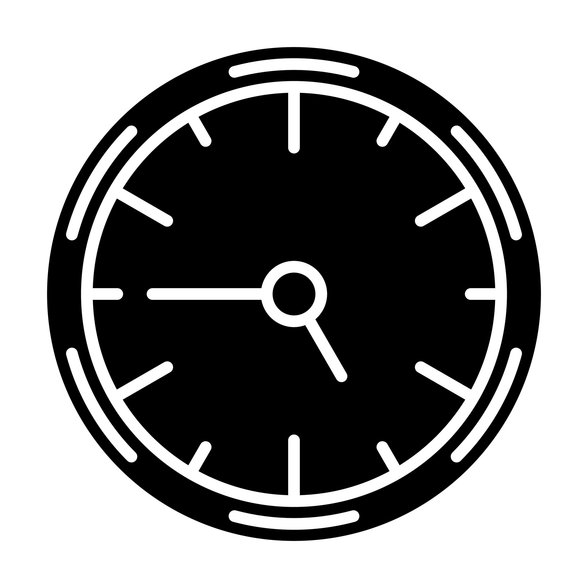 Time Glyph Icon 4651028 Vector Art at Vecteezy