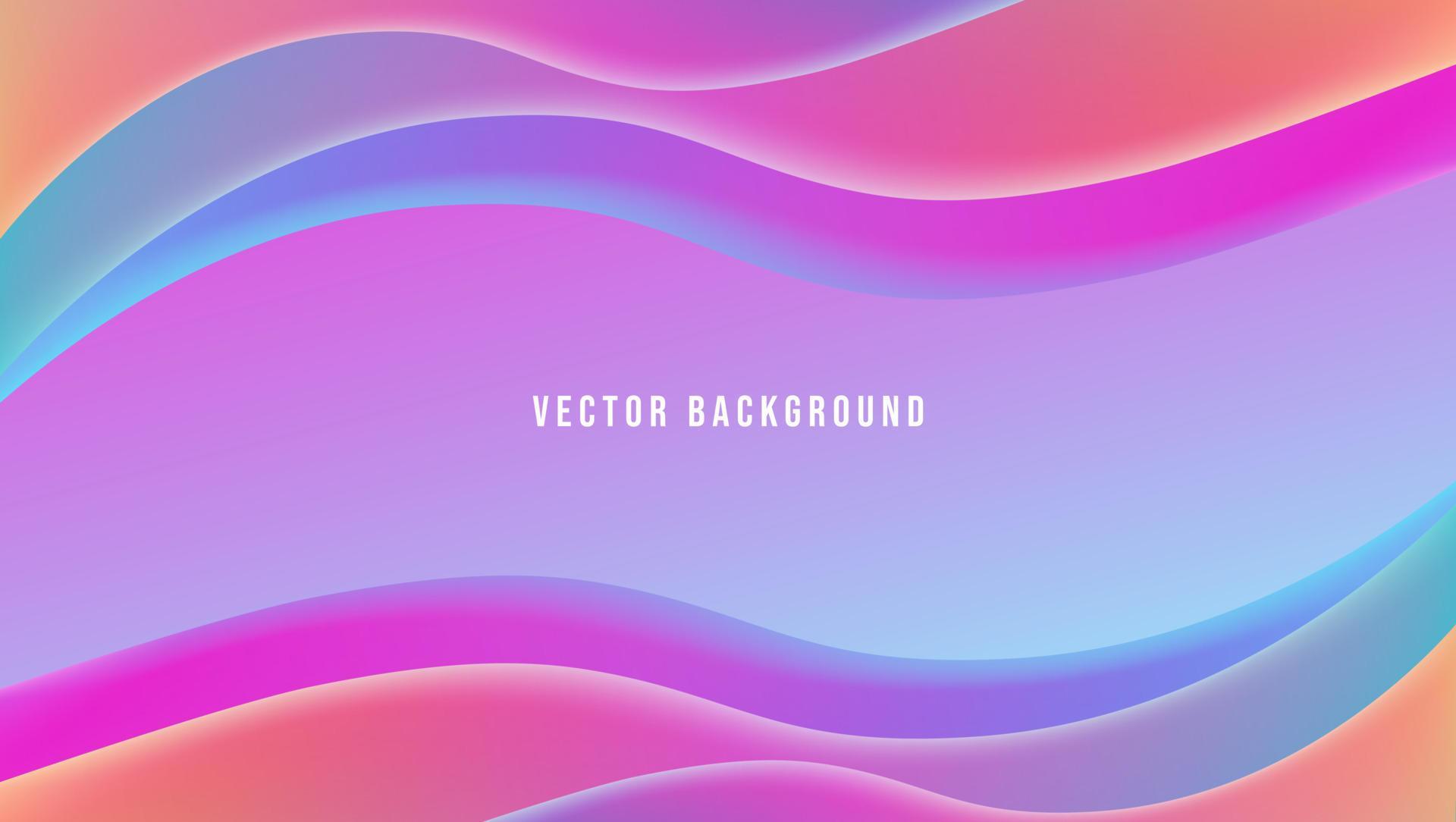 Abstract purple waves background. Vector illustration. 4652848 Vector ...