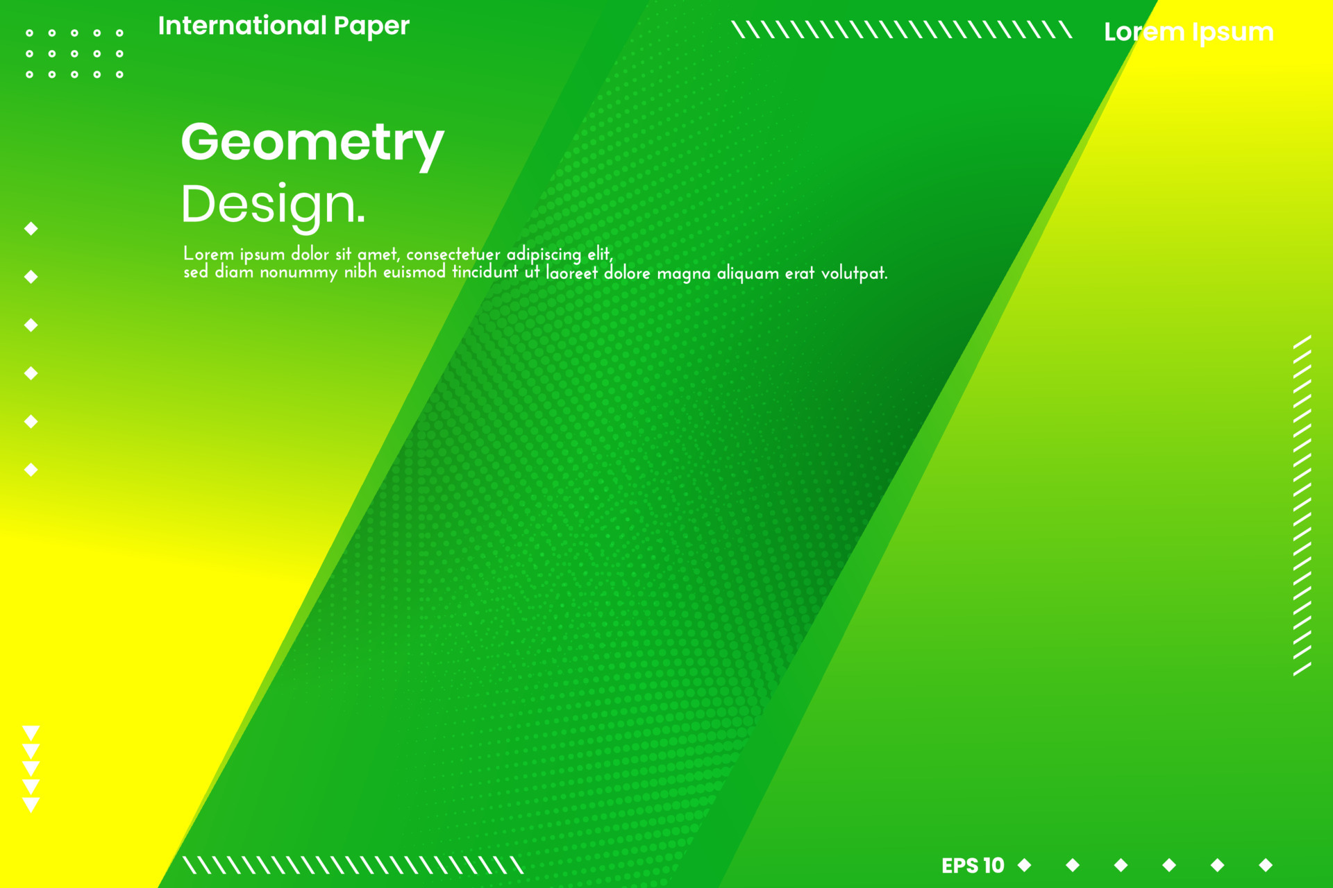 Vector Illustration Of Bright Color Abstract Pattern Background With Line Gradient Texture For