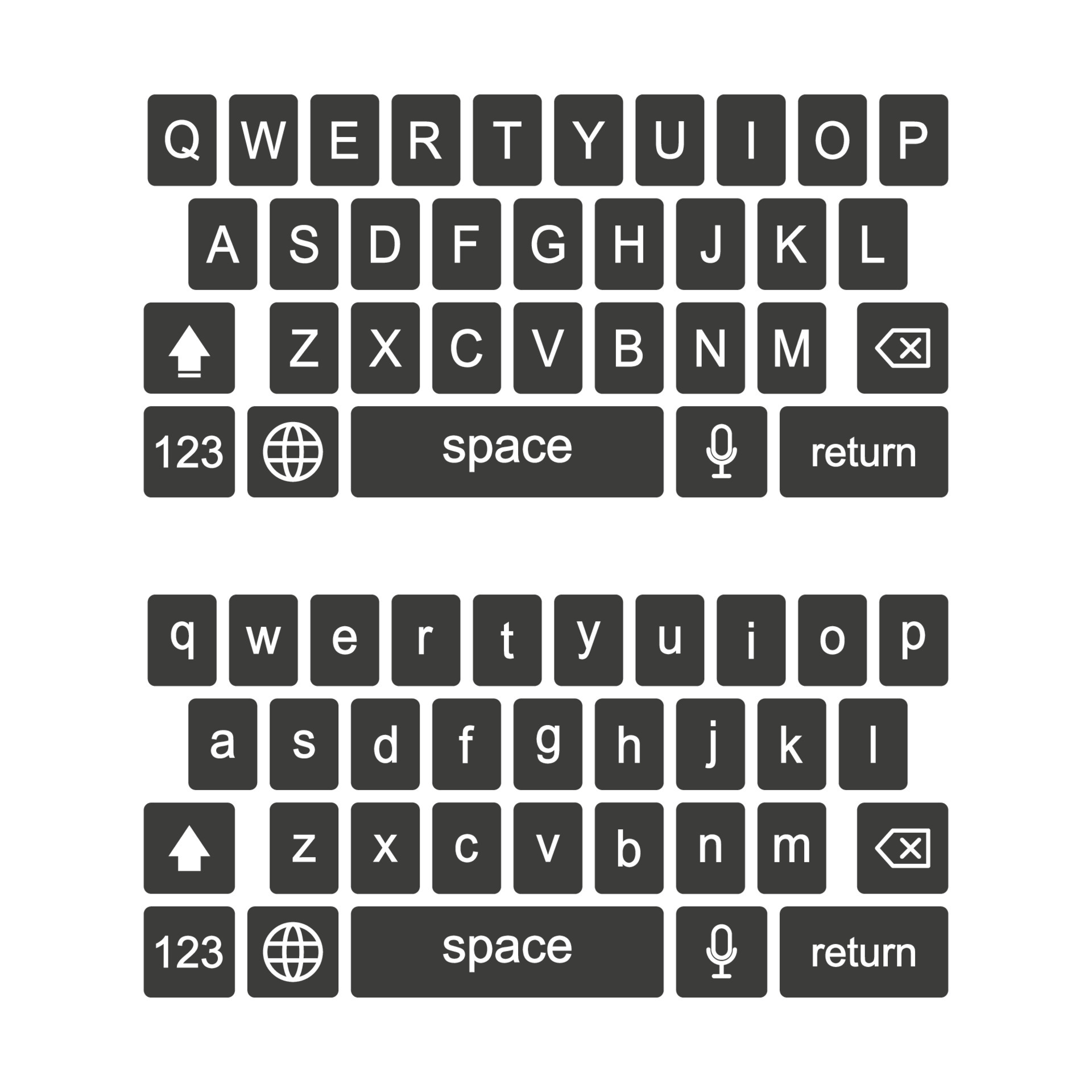 Phone Keyboard Vector Art Icons And Graphics For Free Download