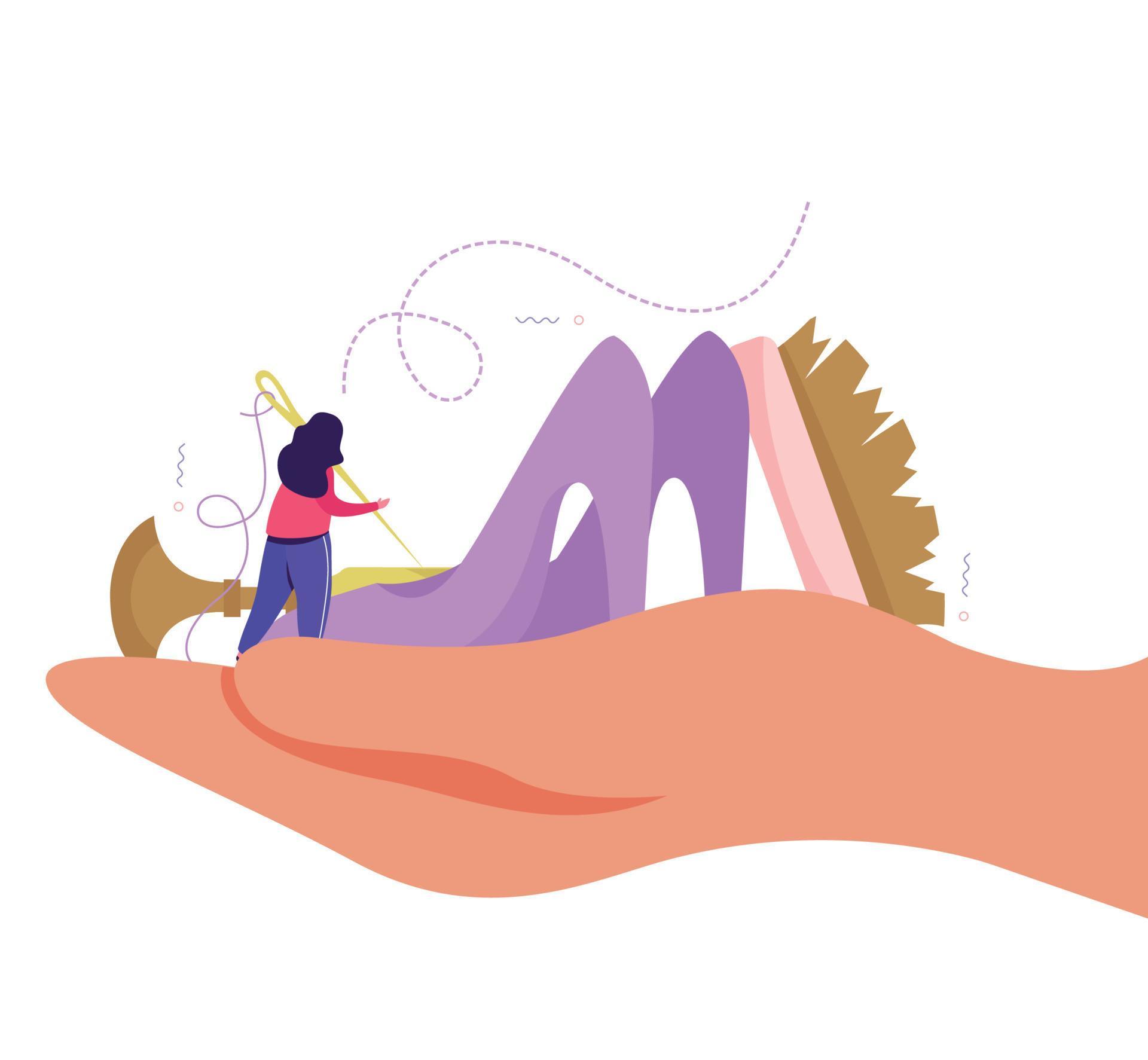 Shoemaker Flat Composition 4661780 Vector Art at Vecteezy