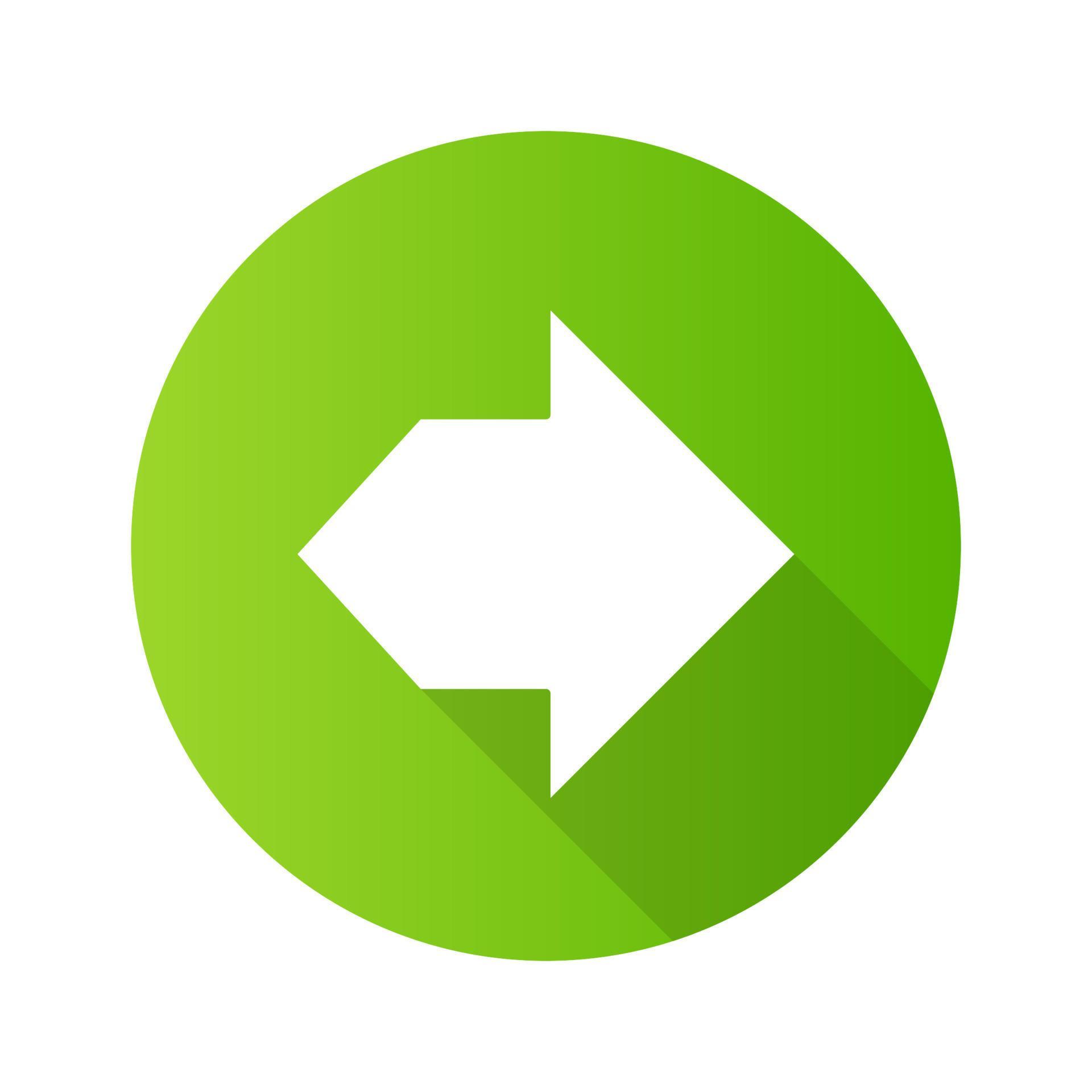 Double arrow flat design long shadow glyph icon. Two way navigation arrow. Pointing cursor ...
