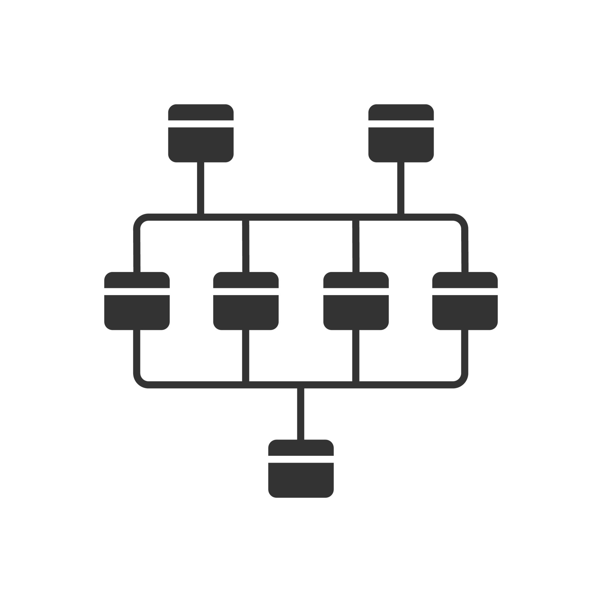 Network diagram glyph icon. Cluster diagram. Computer science. Network ... Network diagram glyph icon. Cluster diagram. Computer science. Network ...