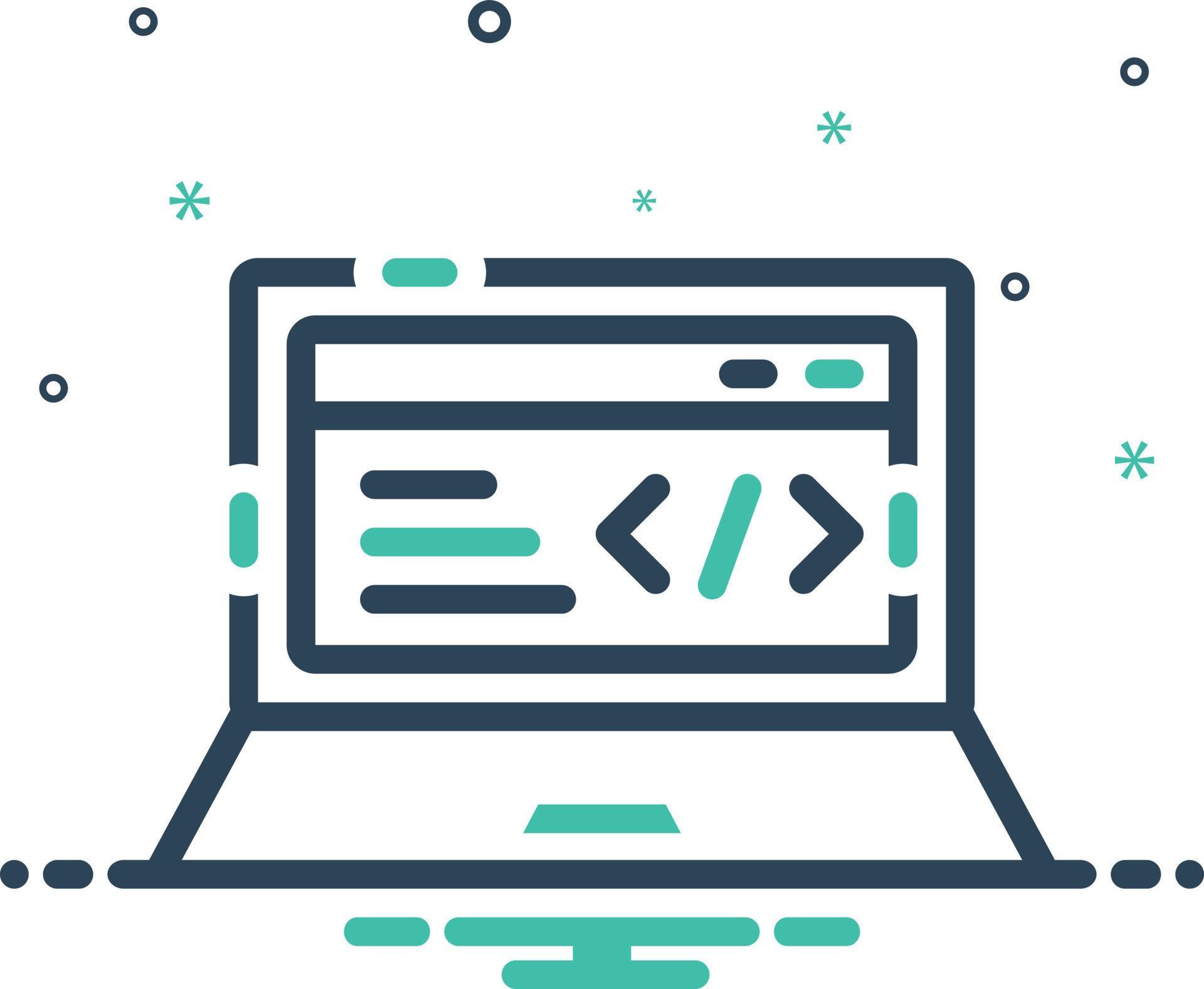 Mix icon for code optimization 4669863 Vector Art at Vecteezy