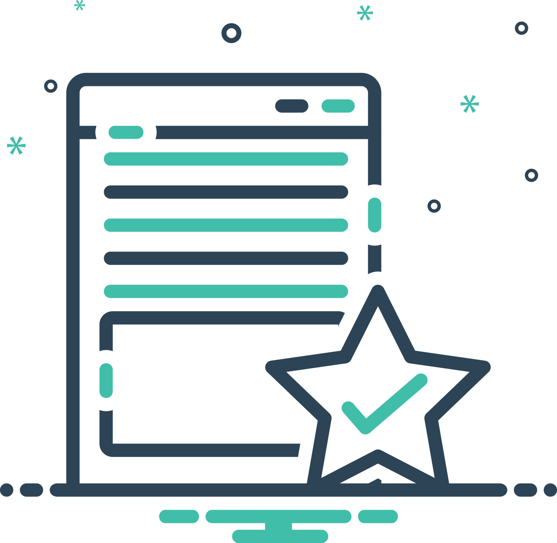 Mix icon for page quality 4669866 Vector Art at Vecteezy