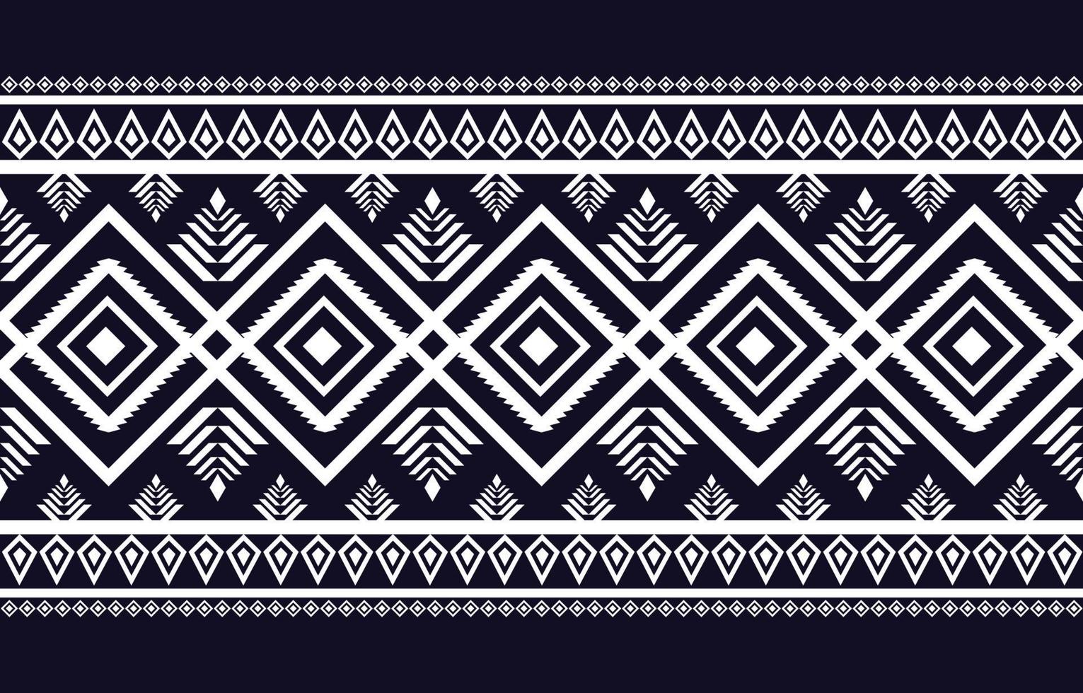 Abstract Ethnic Geometric Pattern Seamless Native Style Designs For