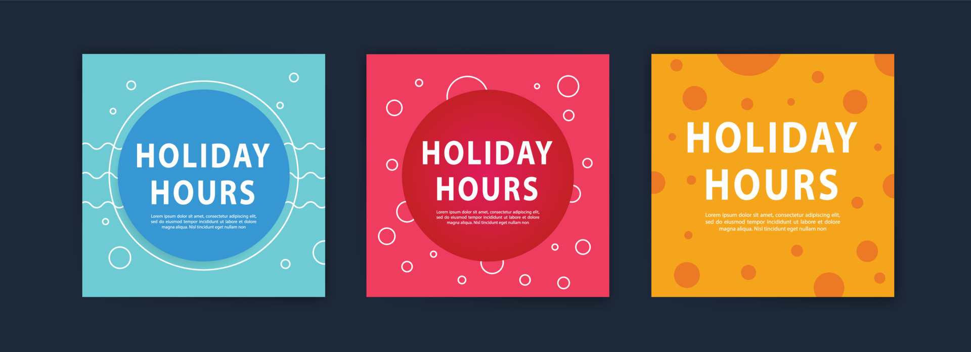 Holiday Hours Banner Or Label For Business Promotion 4684649 Vector Holiday Hours Banner Or Label For Business Promotion 4684649 Vector