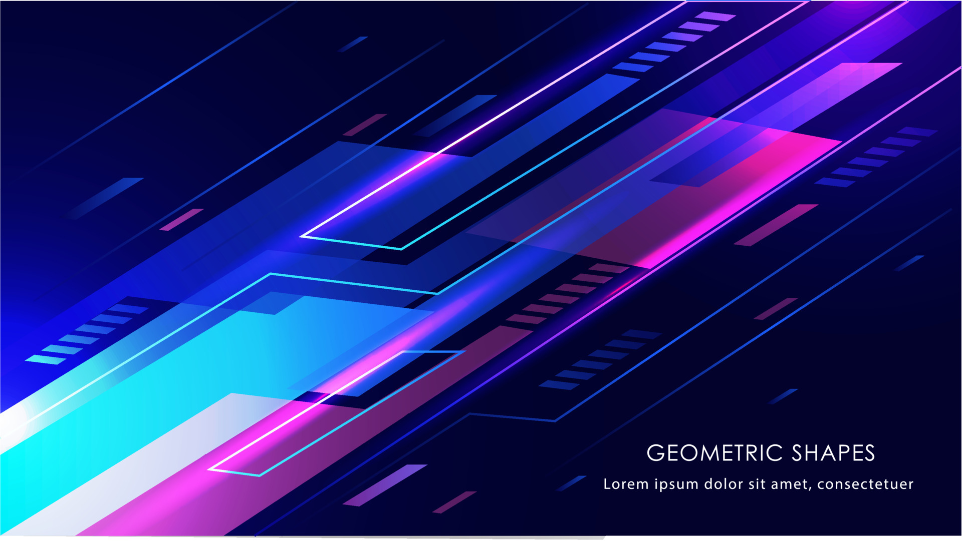 Creative geometric shapes abstract colorful background 4689120 Vector ...