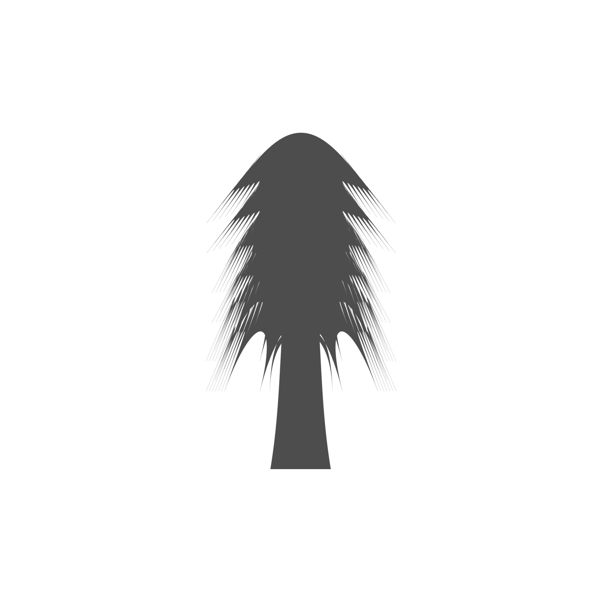 simple tree icon on white background 4693487 Vector Art at Vecteezy