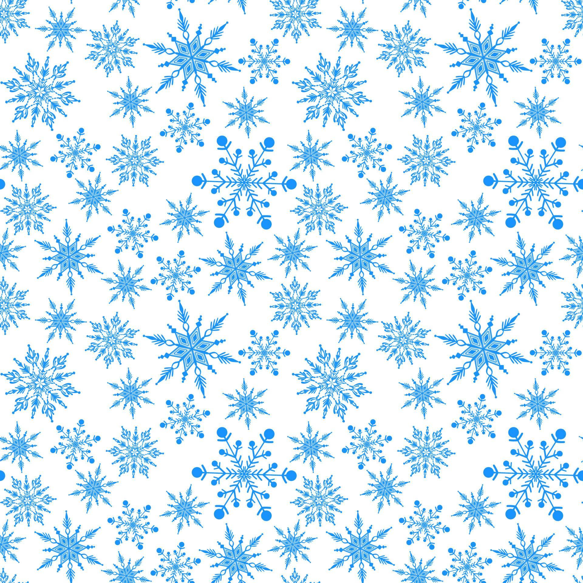 Seamless pattern of snowflakes on a white background 4696458 Vector Art ...