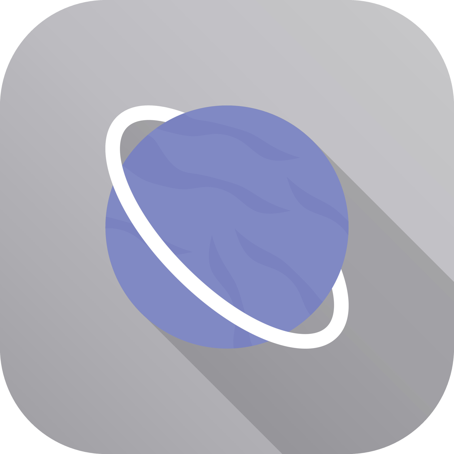 planet flat icon 4697502 Vector Art at Vecteezy