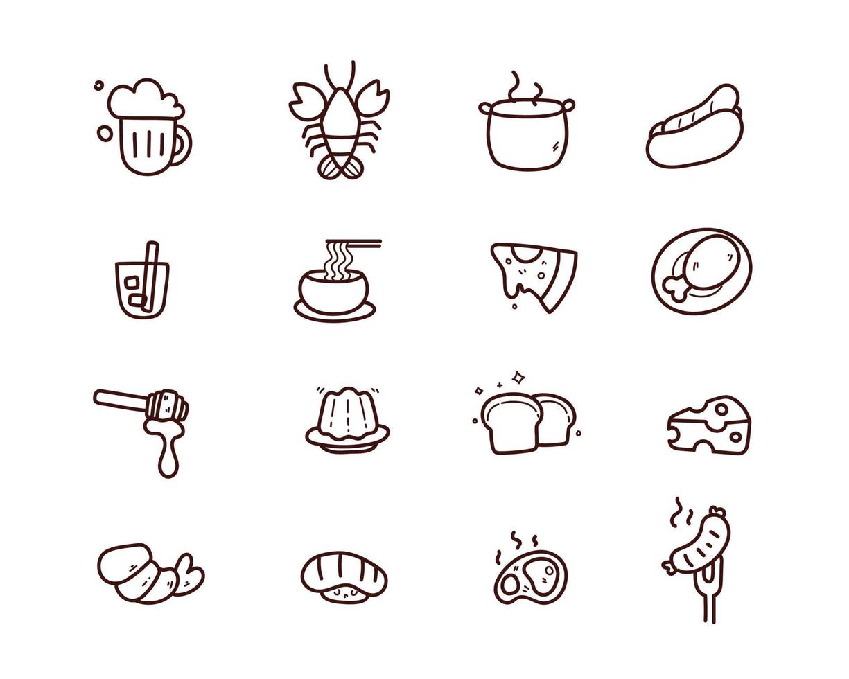 Restaurant Menu Icon Vector