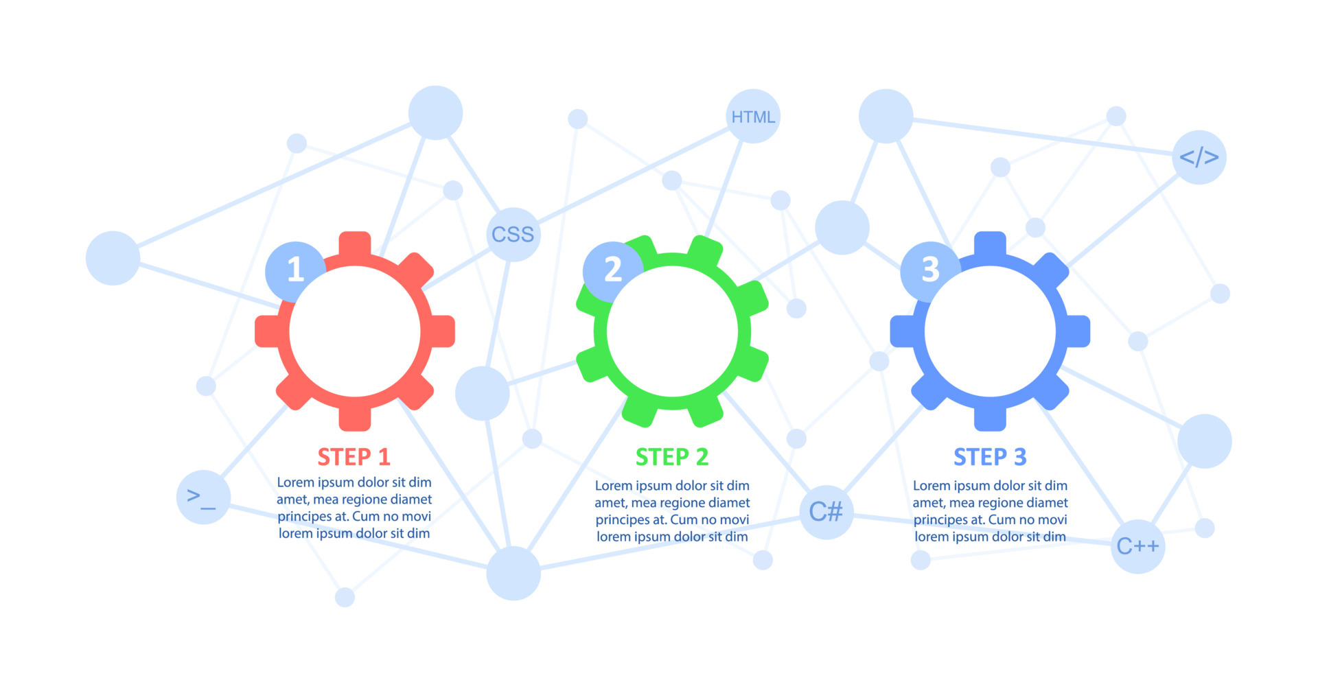 Data processing guideline infographic chart design template 4698594 ...