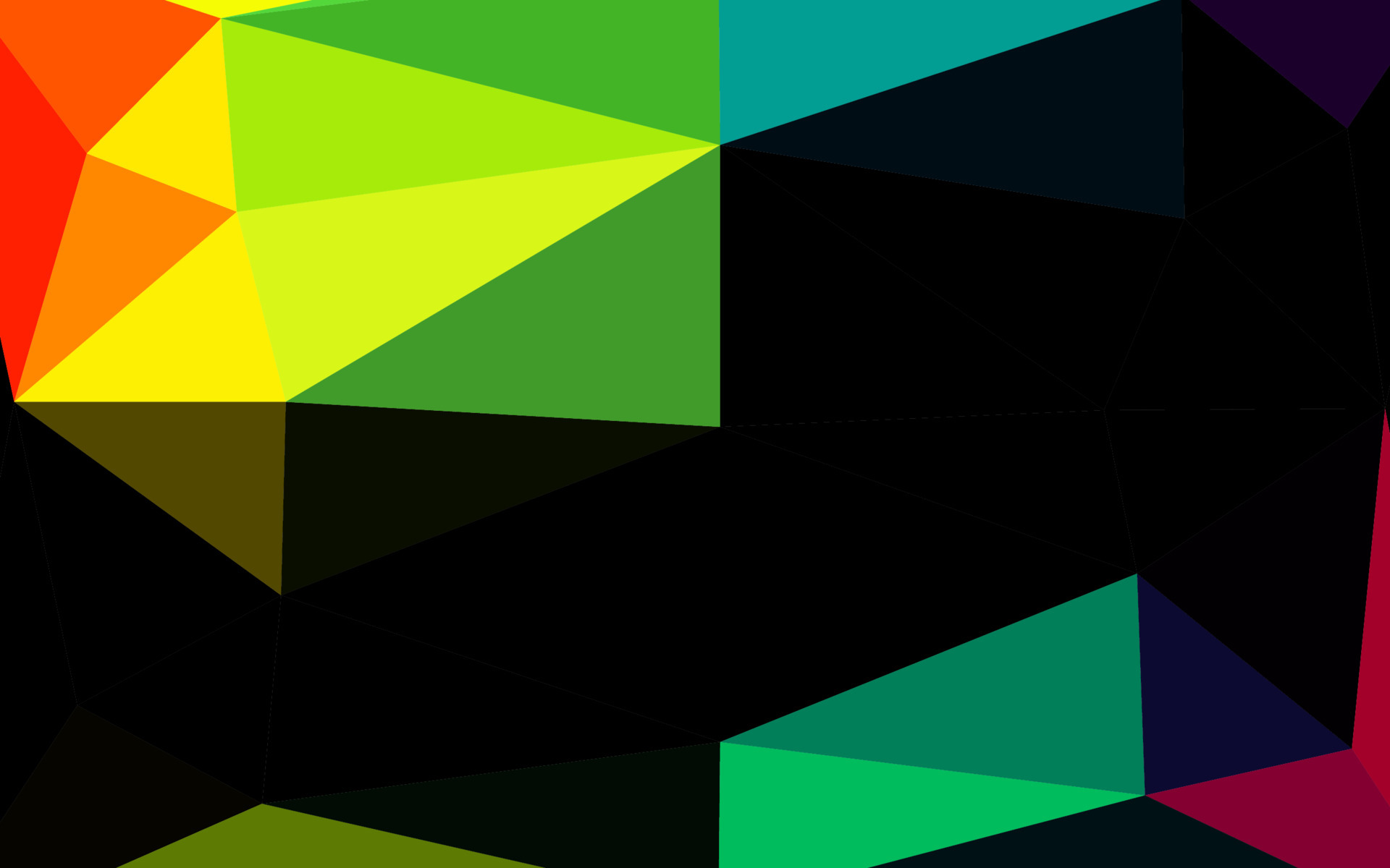 Dark Multicolor Rainbow Vector Shining Triangular Background 4700327 Vector Art At Vecteezy